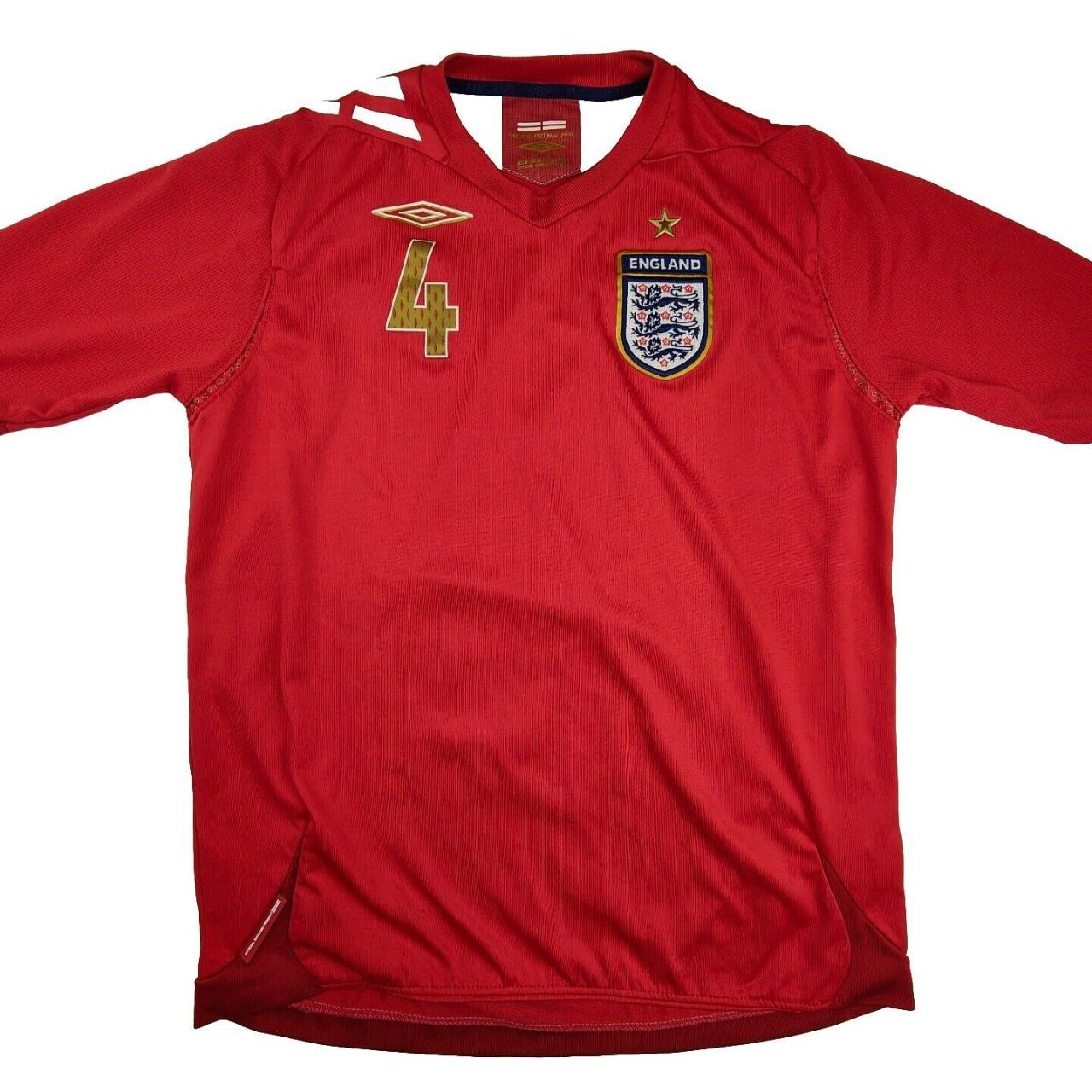 England soccer Jersey 2006 Size Youth Large! Umbro... - Depop