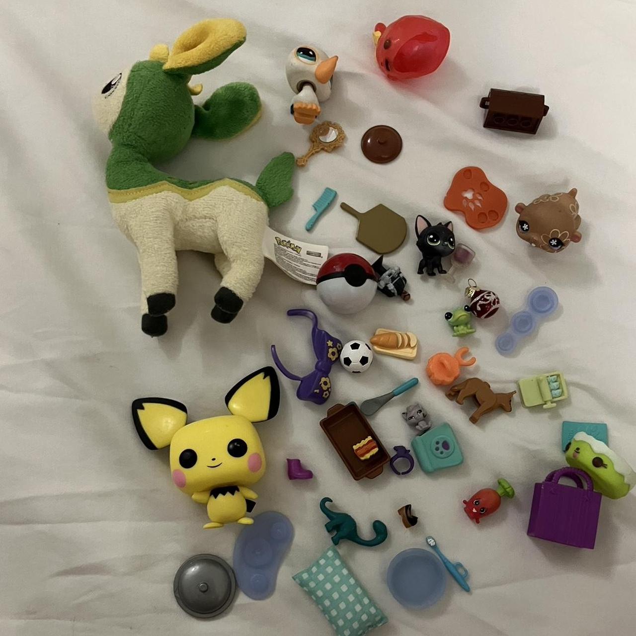 Small toy grab bag, Pokémon pop and plush. Plush is... - Depop