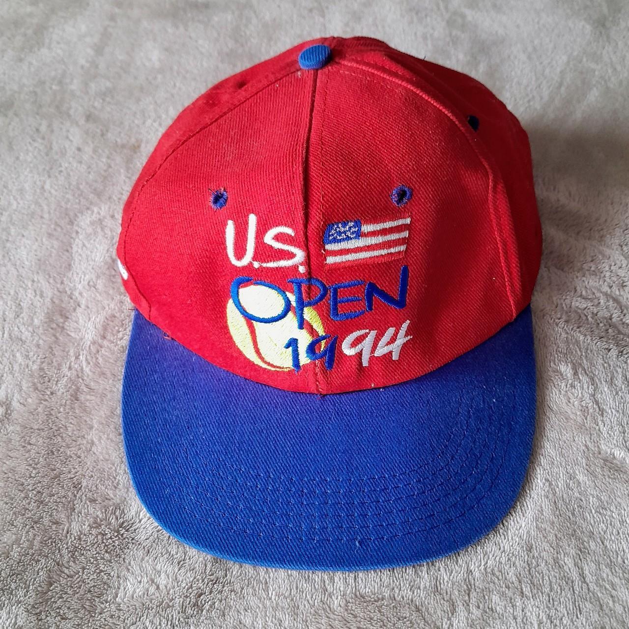 Vintage 1994 U.S. open snapback, gently used but in... - Depop
