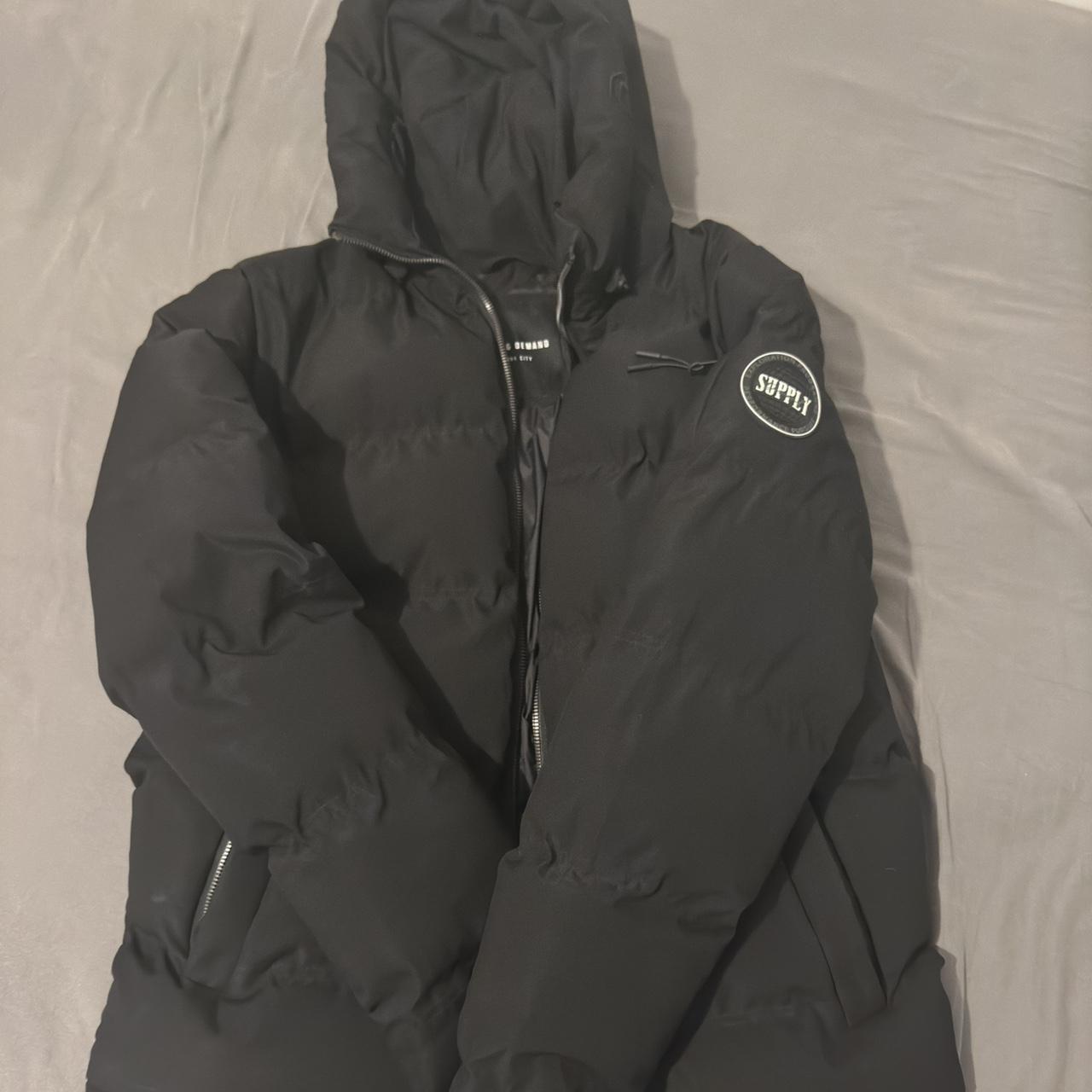 Supply and demand puffer jacket Size Small Only been... - Depop