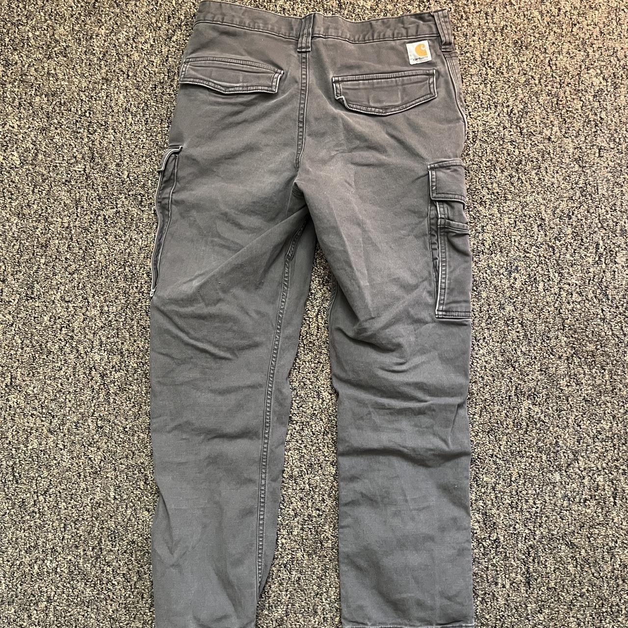 Great Condition Grey Carhartt Pants Size 30x30 No... - Depop