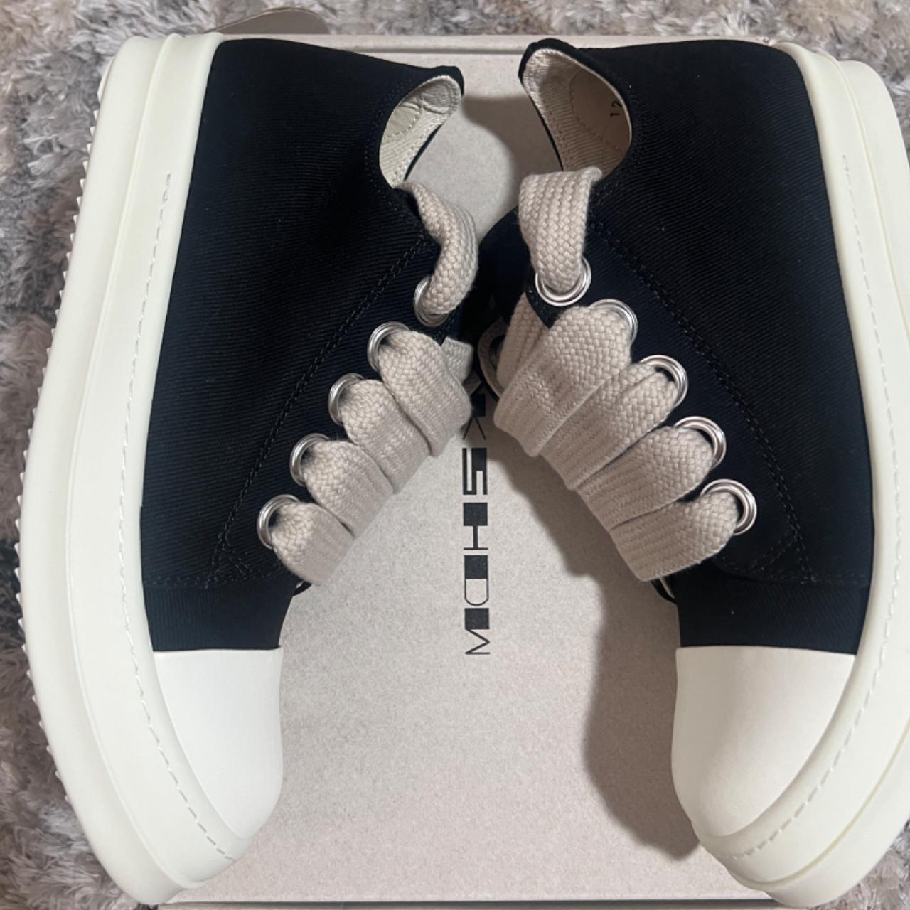 Rick Owens DRKSHOW Jambo Laces Size 10.5 US, Size... - Depop