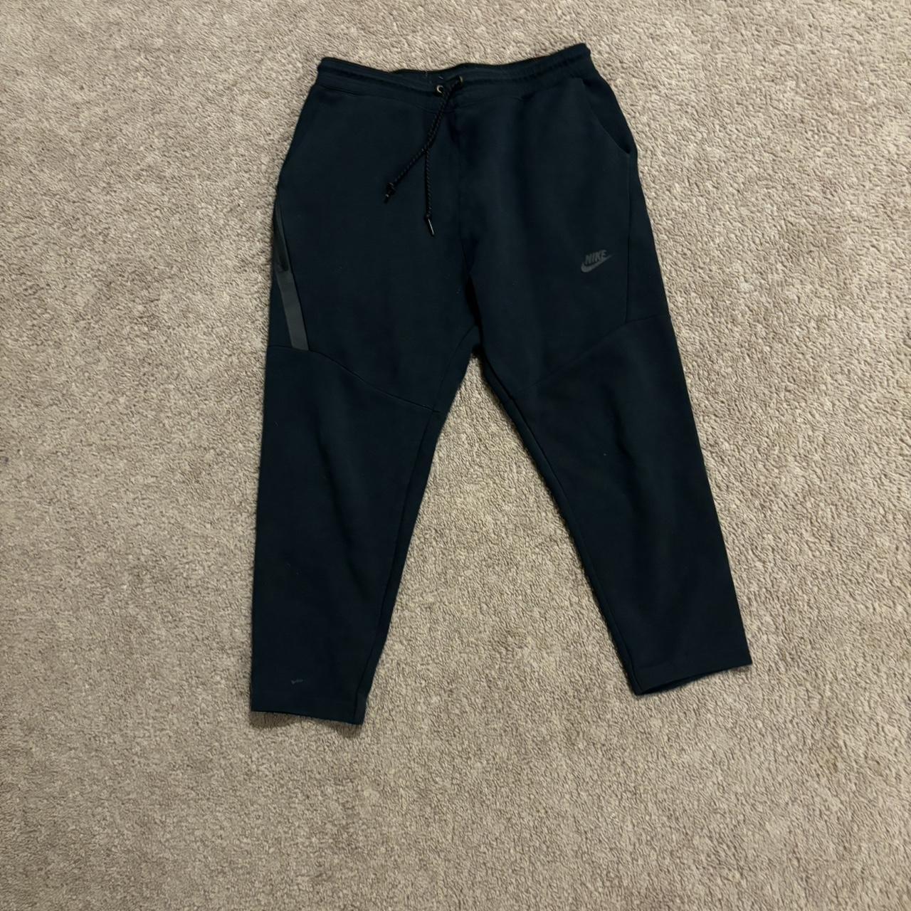 Large black Nike tech pants. Fit like medium. #rare... - Depop