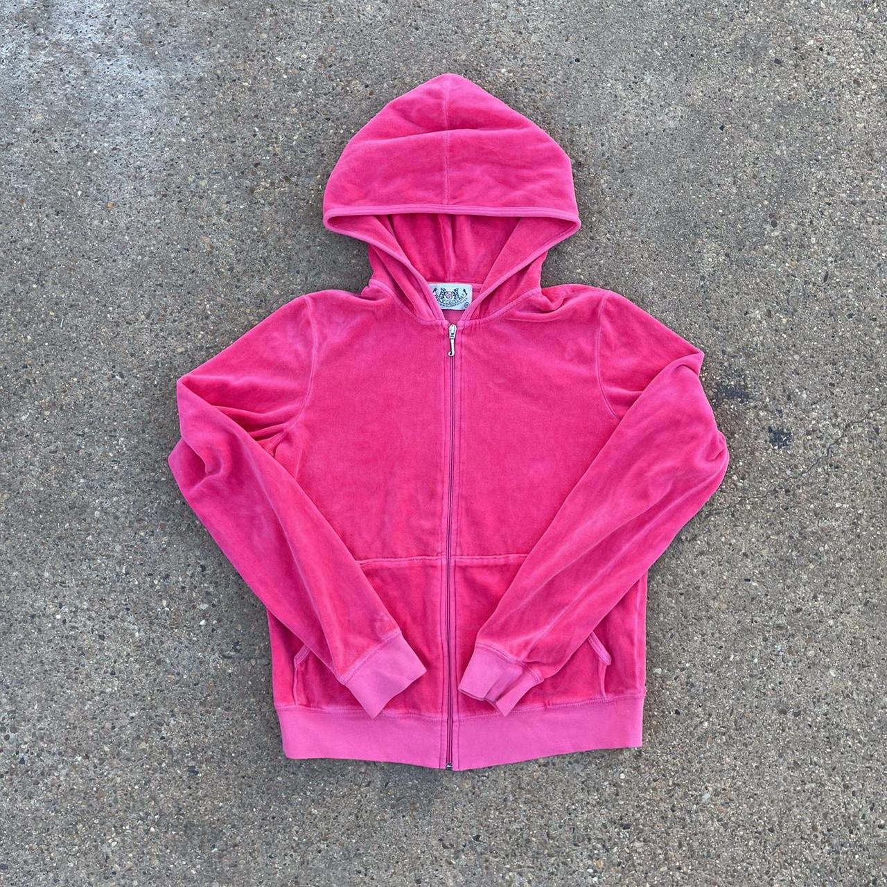 Hot pink Juicy couture jacket Size XL - Depop