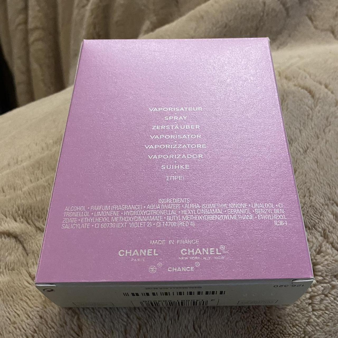 Chanel Perfume BOX ONLY 🩷 Chance by Chanel Great... - Depop