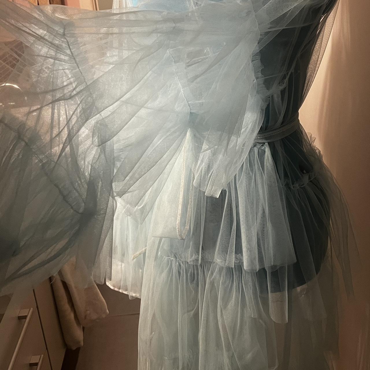 House of Aris translucent frilly robe 🐠🌏🪼 Need a... | Depop