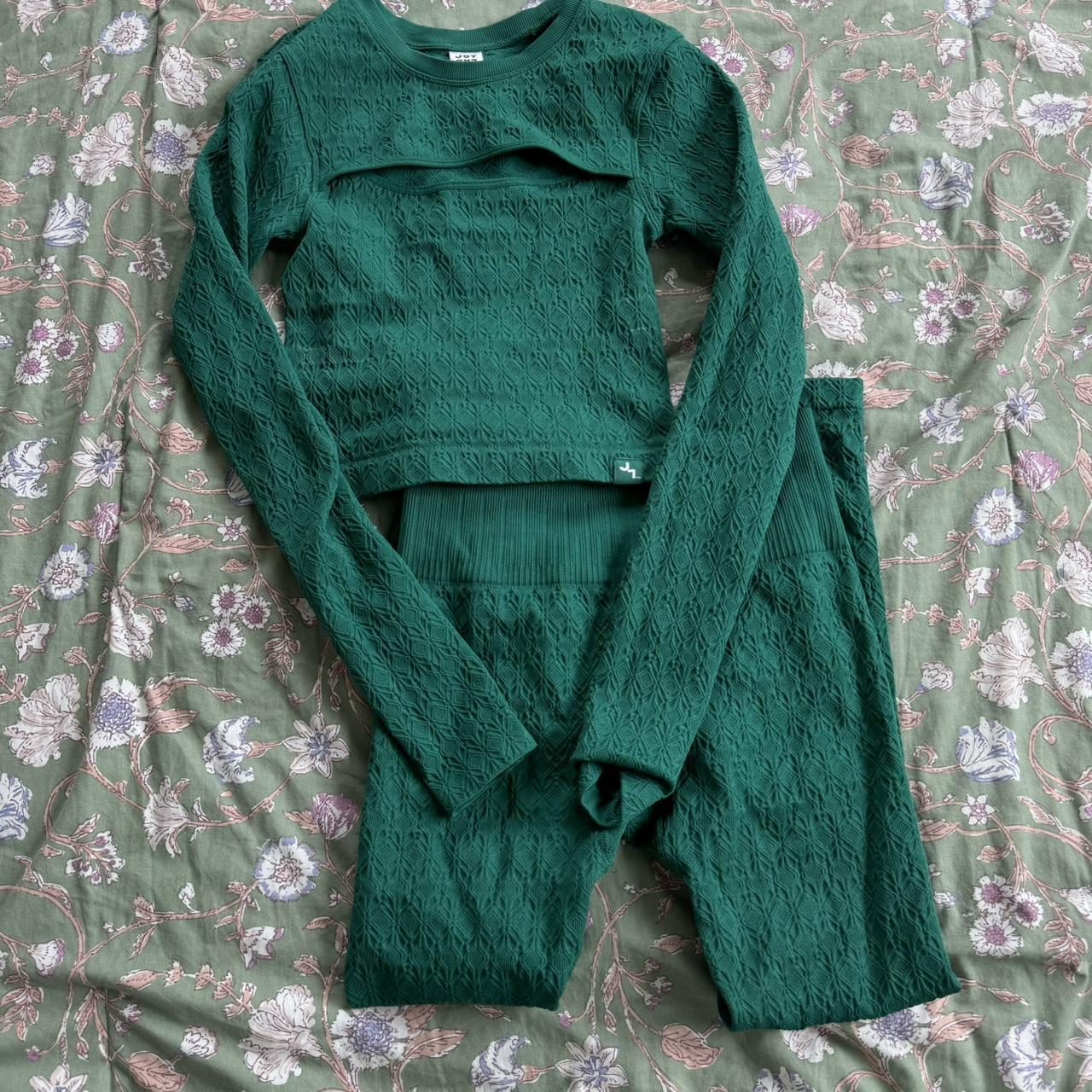 green joy lab workout set #joylab #set #workout... - Depop