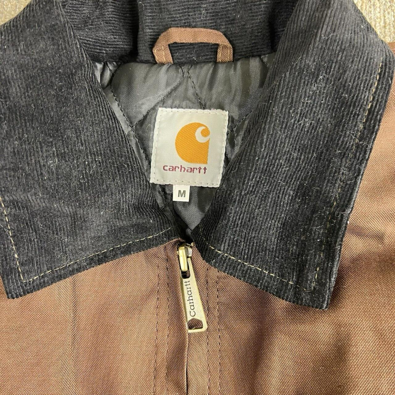 Carhartt Rework Detroit Jacket brown size med Stay... - Depop