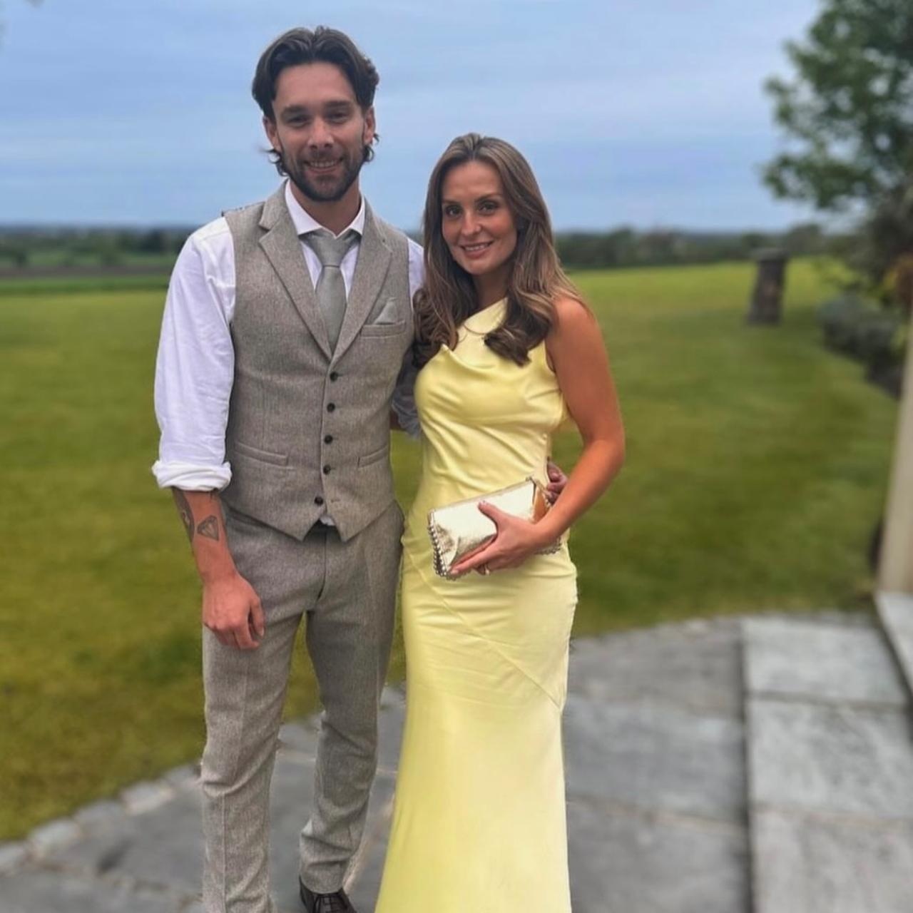 Lemon backless pepper mayo dress. Worn once for a... - Depop