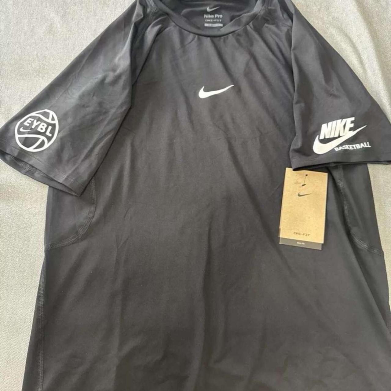 Nike eybl compression shirt “nike basketball” size... | Depop