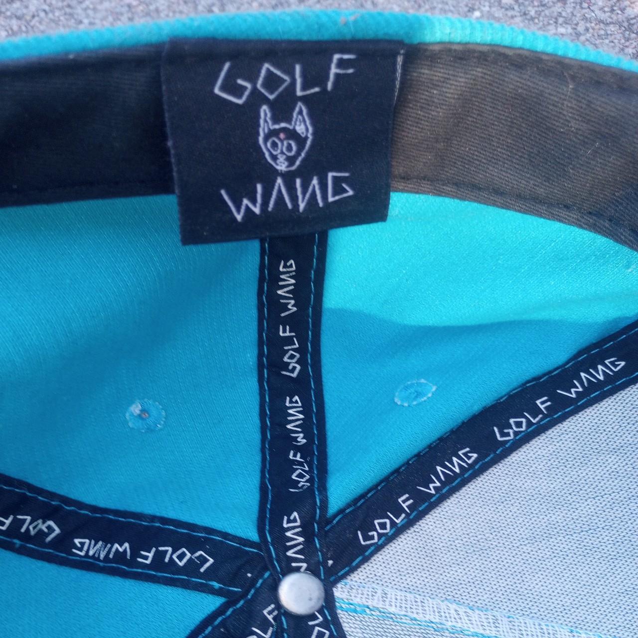 golf wang corduroy camp flog gnaw exclusive hat from... - Depop