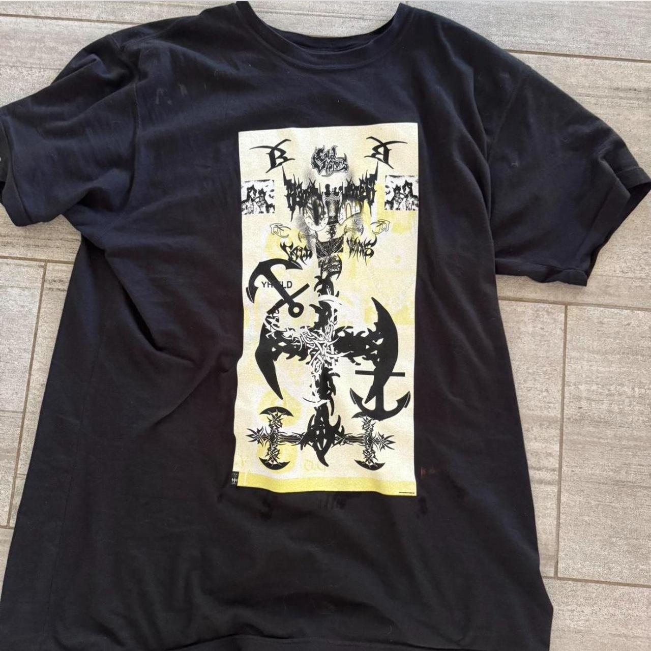 Bladee Cold Visions Anchor tee. small mark on front... | Depop