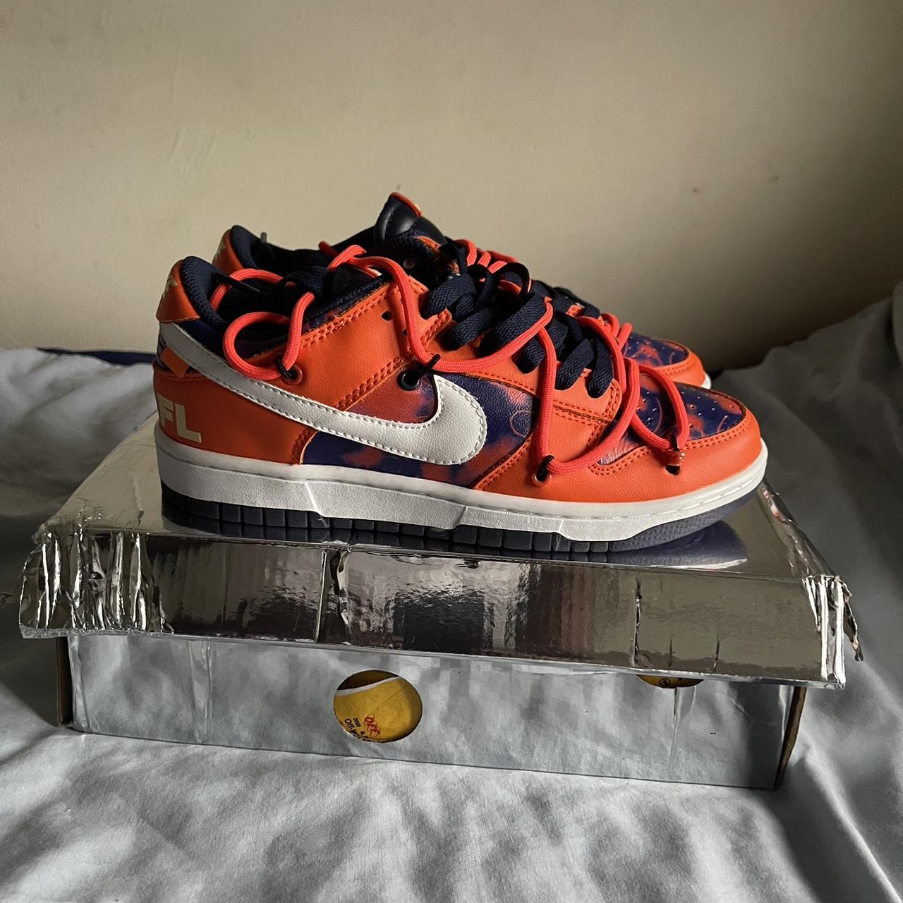 Off-white Nike dunks Nike off-white x future dunks... - Depop