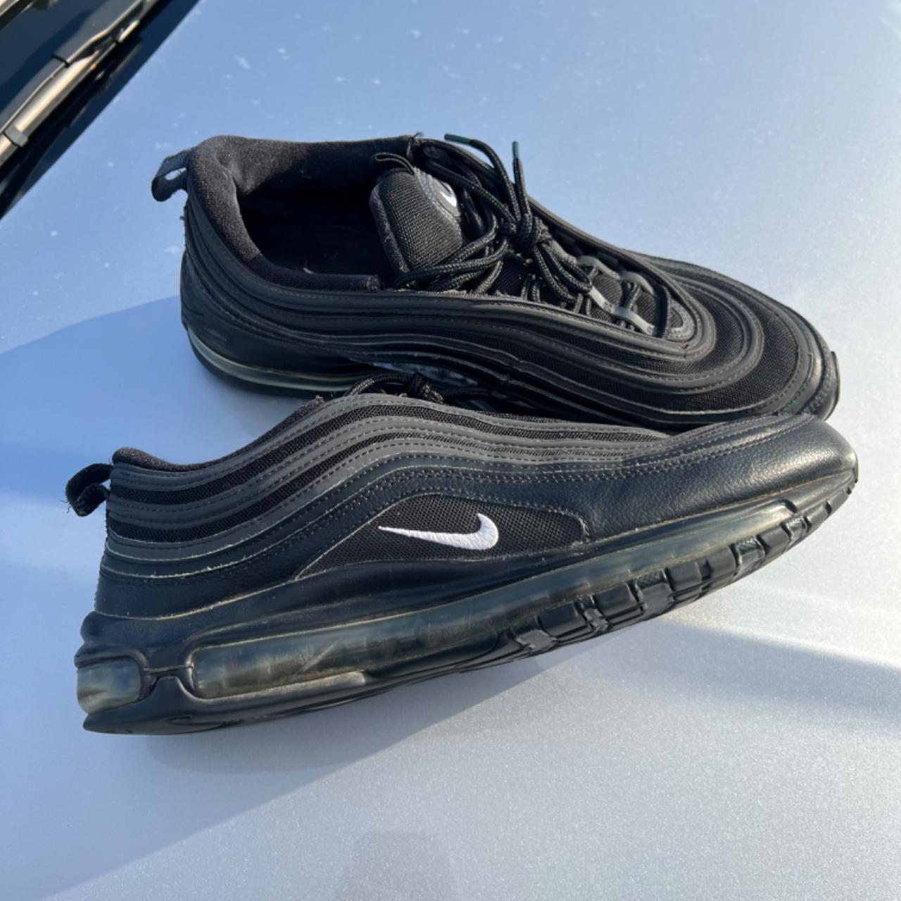 Black air max 97s Size 12 - Depop