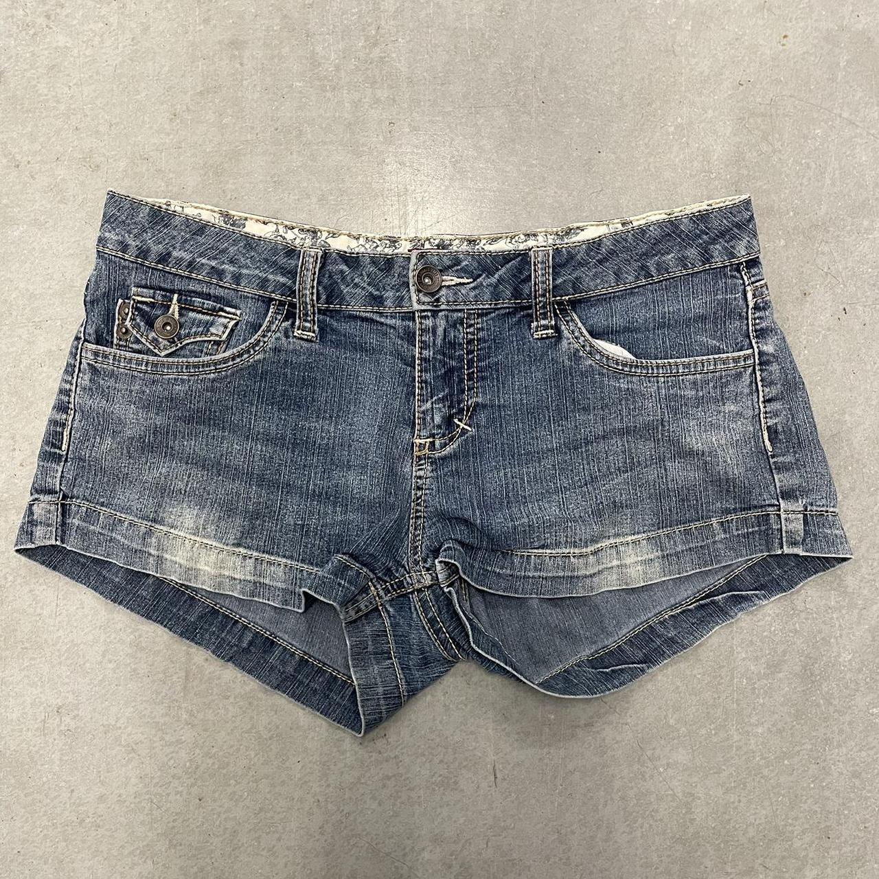 YMI USA City Of Angels Blue Jorts Denim Jean Women’s... - Depop