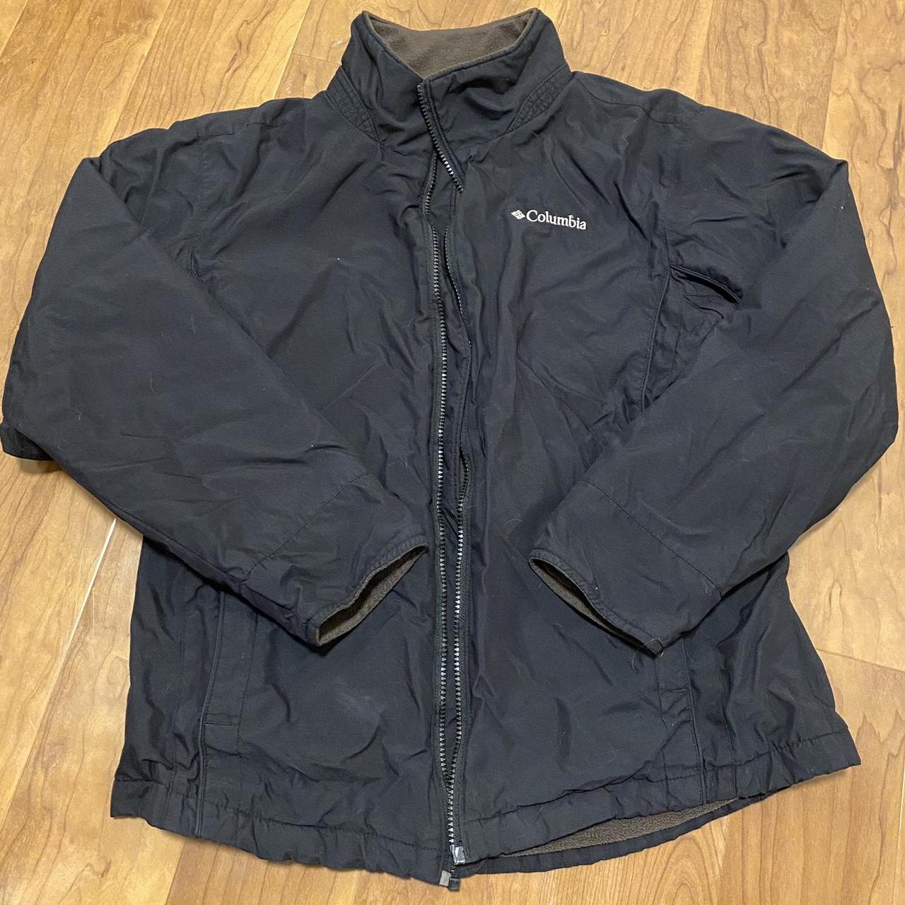 Crazy black Columbia jacket Very warm perfect for... - Depop