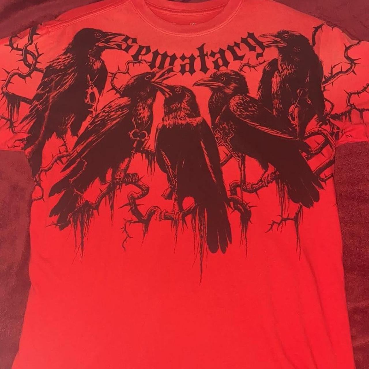 Sematary X Affliction collab tee bought from... - Depop