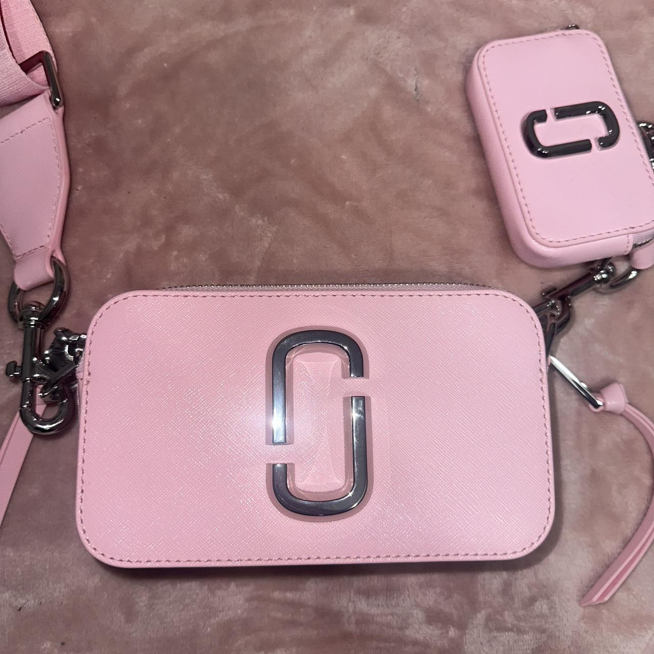 Marc Jacob’s bubblegum pink utility snapshot... | Depop