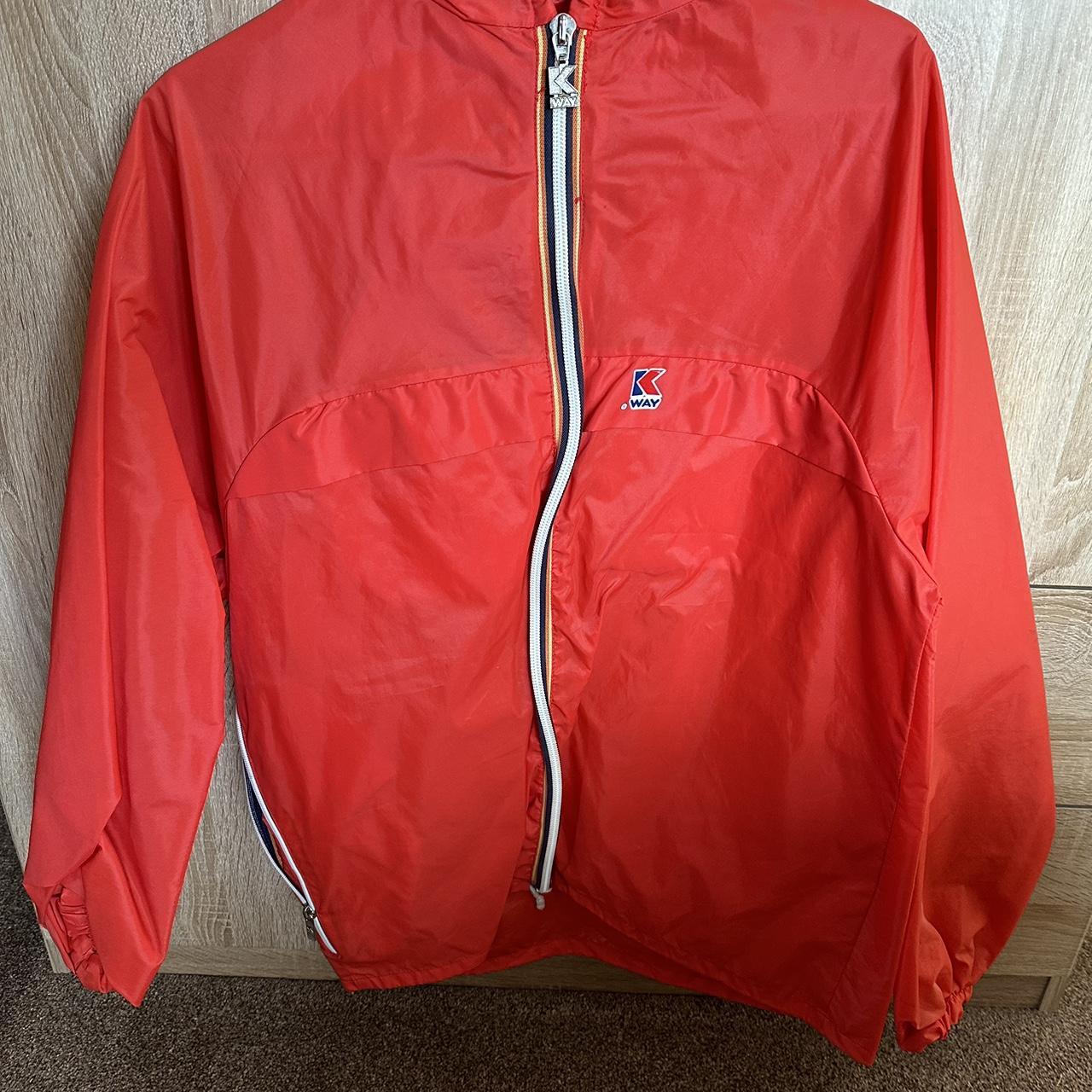 KWay Windbreaker | Small/Medium | Used Condition - Depop