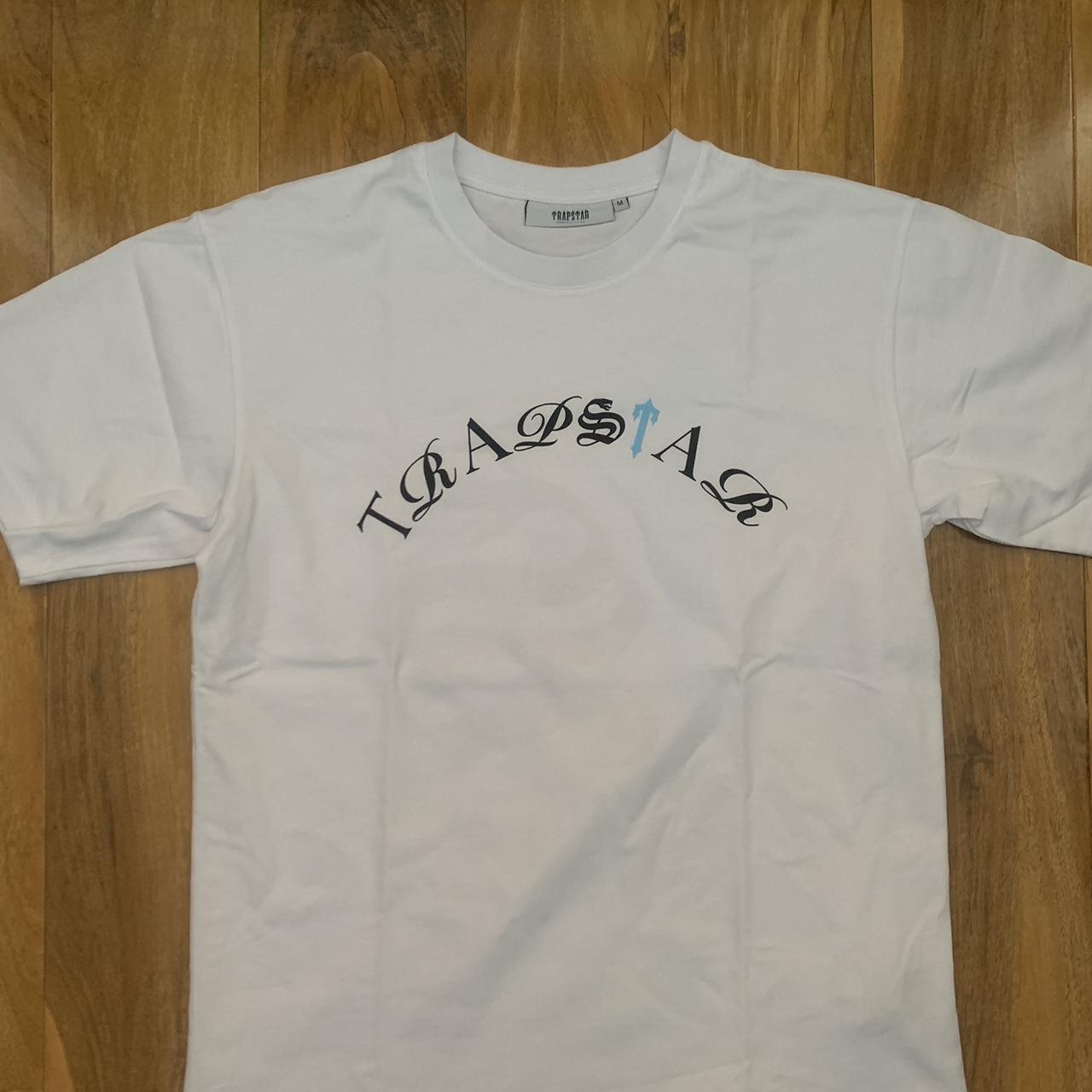 Trapstar White T Shirt Brand New Amazing Quality... - Depop