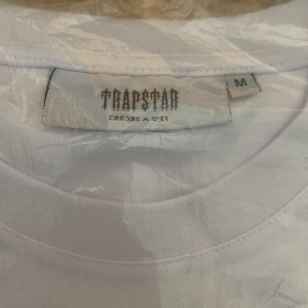 Trapstar White T Shirt Brand New Amazing Quality... - Depop