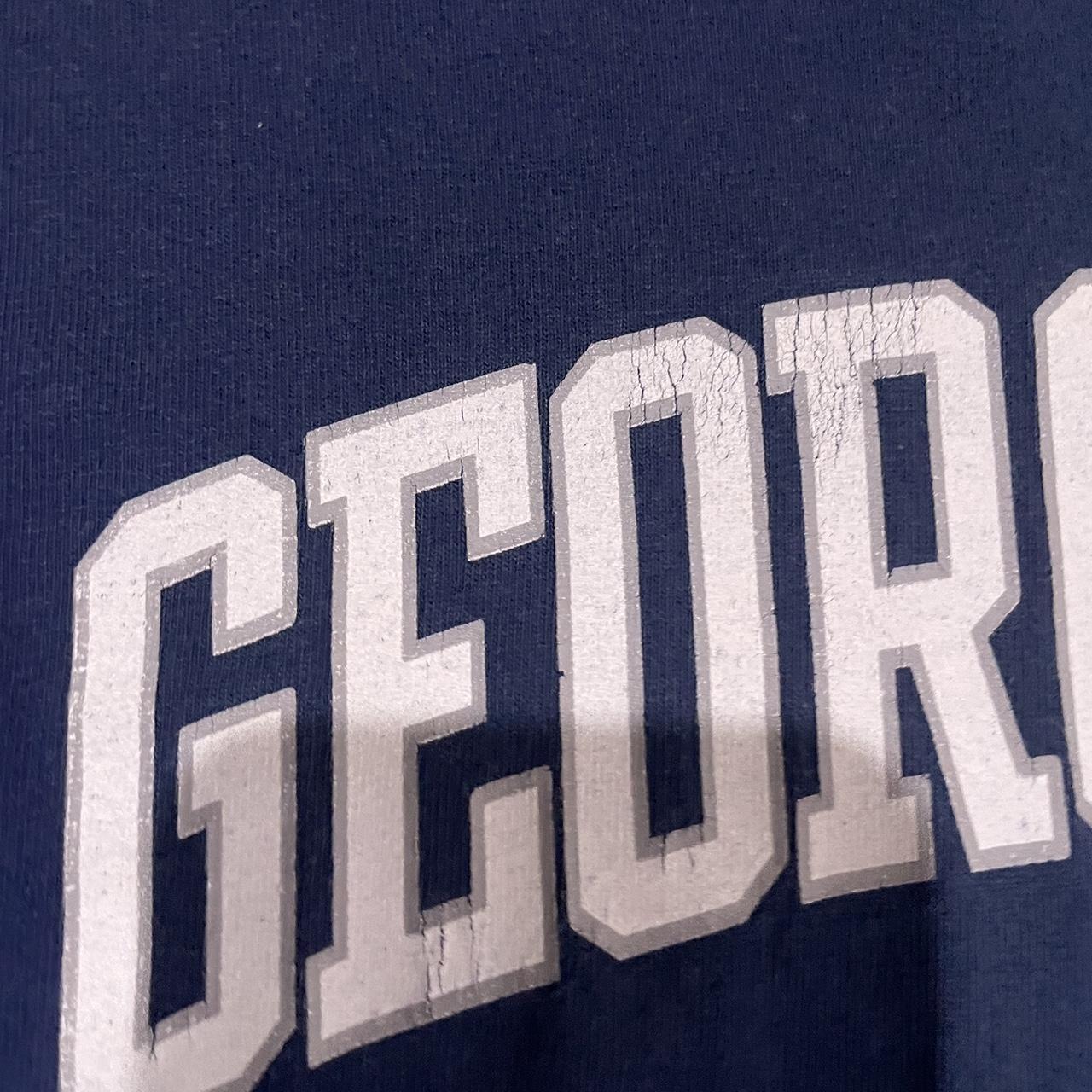 Georgetown shirt has cracking size L #nike... - Depop
