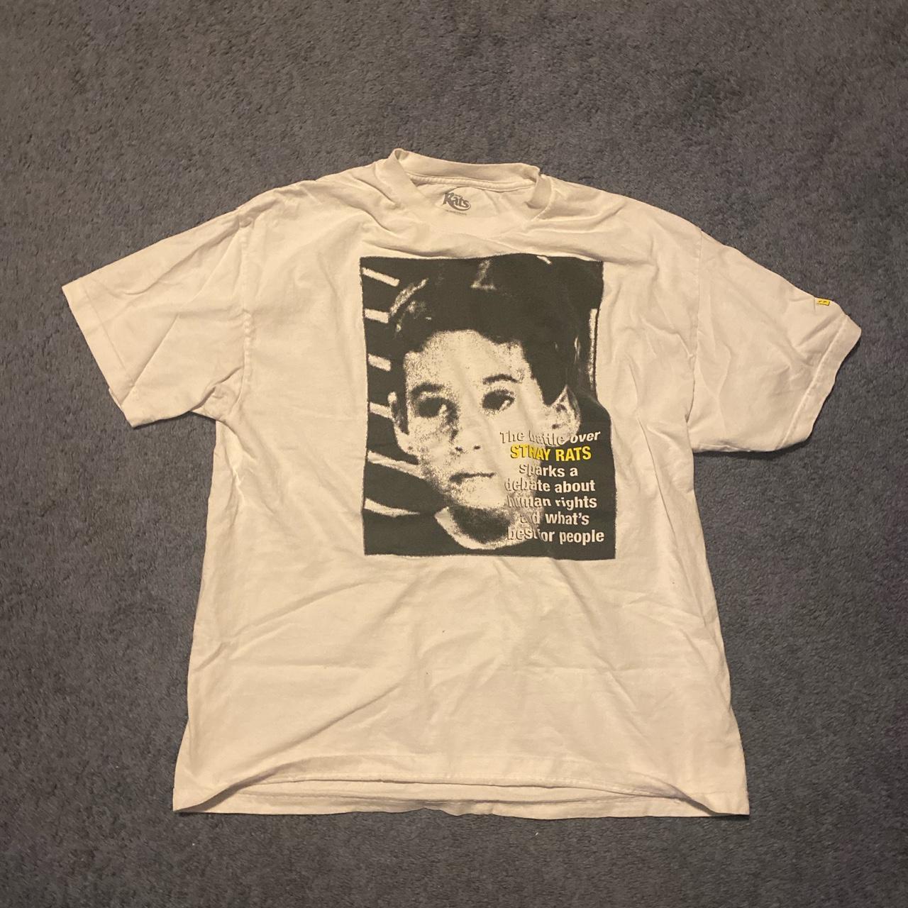 Stray Rats shirt Y2K Size XL Double stitch Sleeve hit - Depop