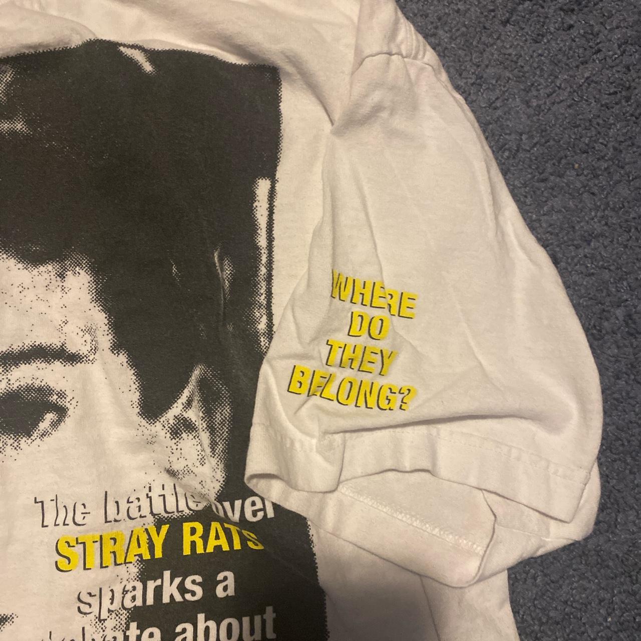 Stray Rats shirt Y2K Size XL Double stitch Sleeve hit - Depop