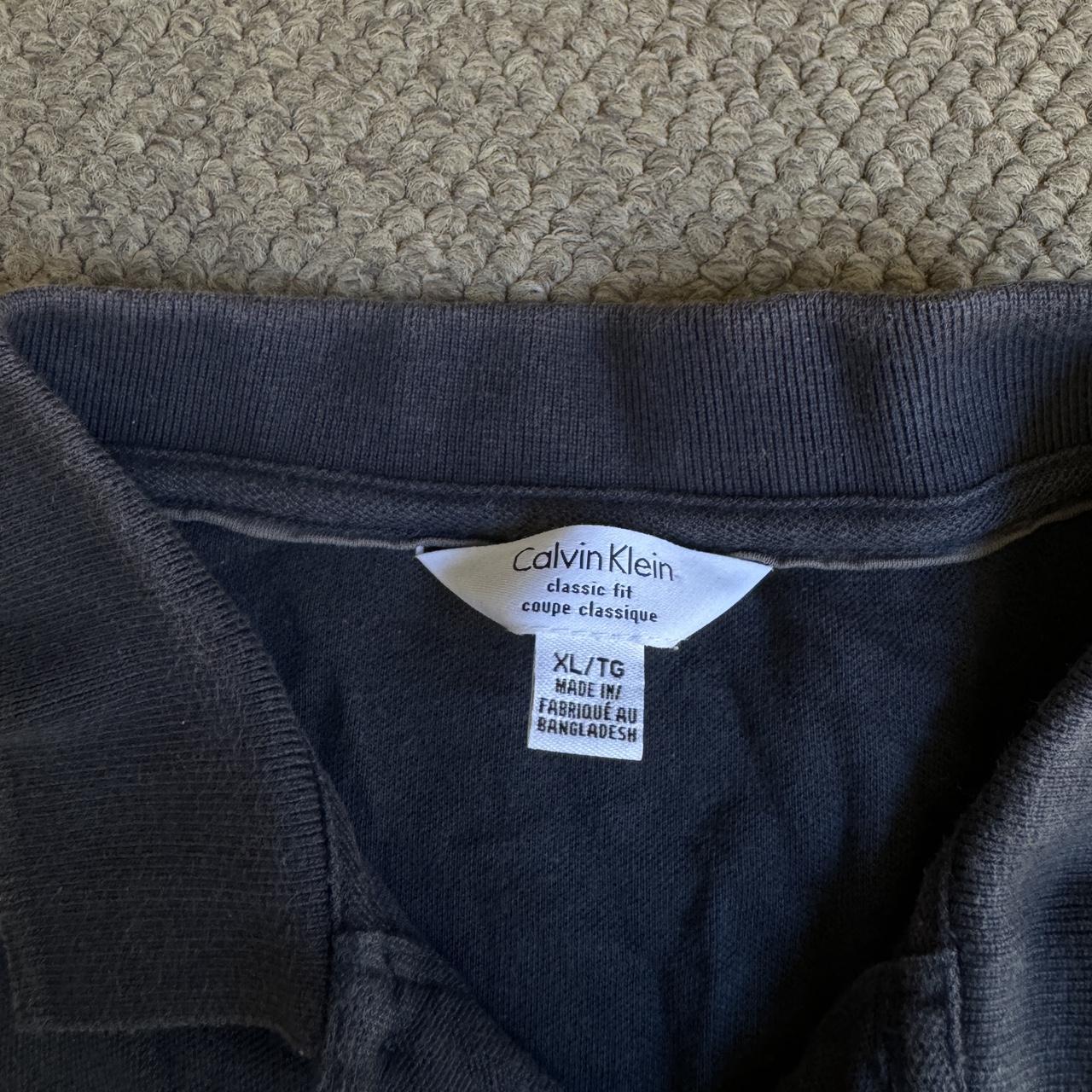 Men’s vintage Calvin Klein polo shirt - Depop