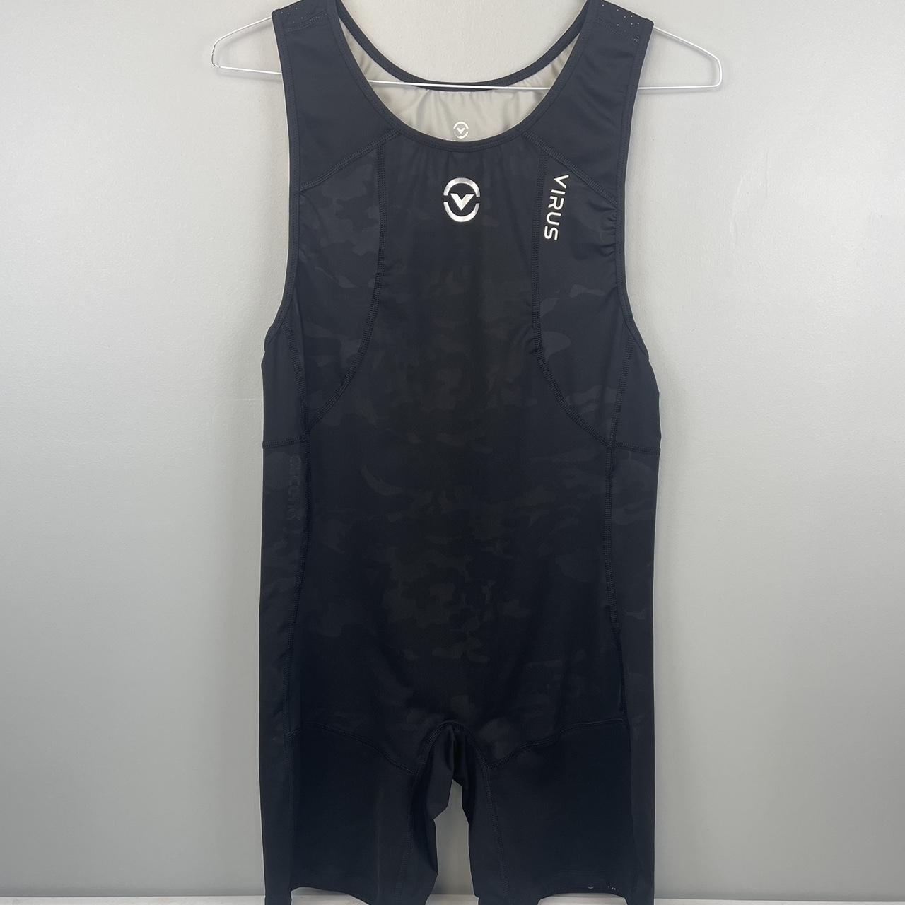 Women’s VIRUS ASCEND weightlifting workout singlet... - Depop