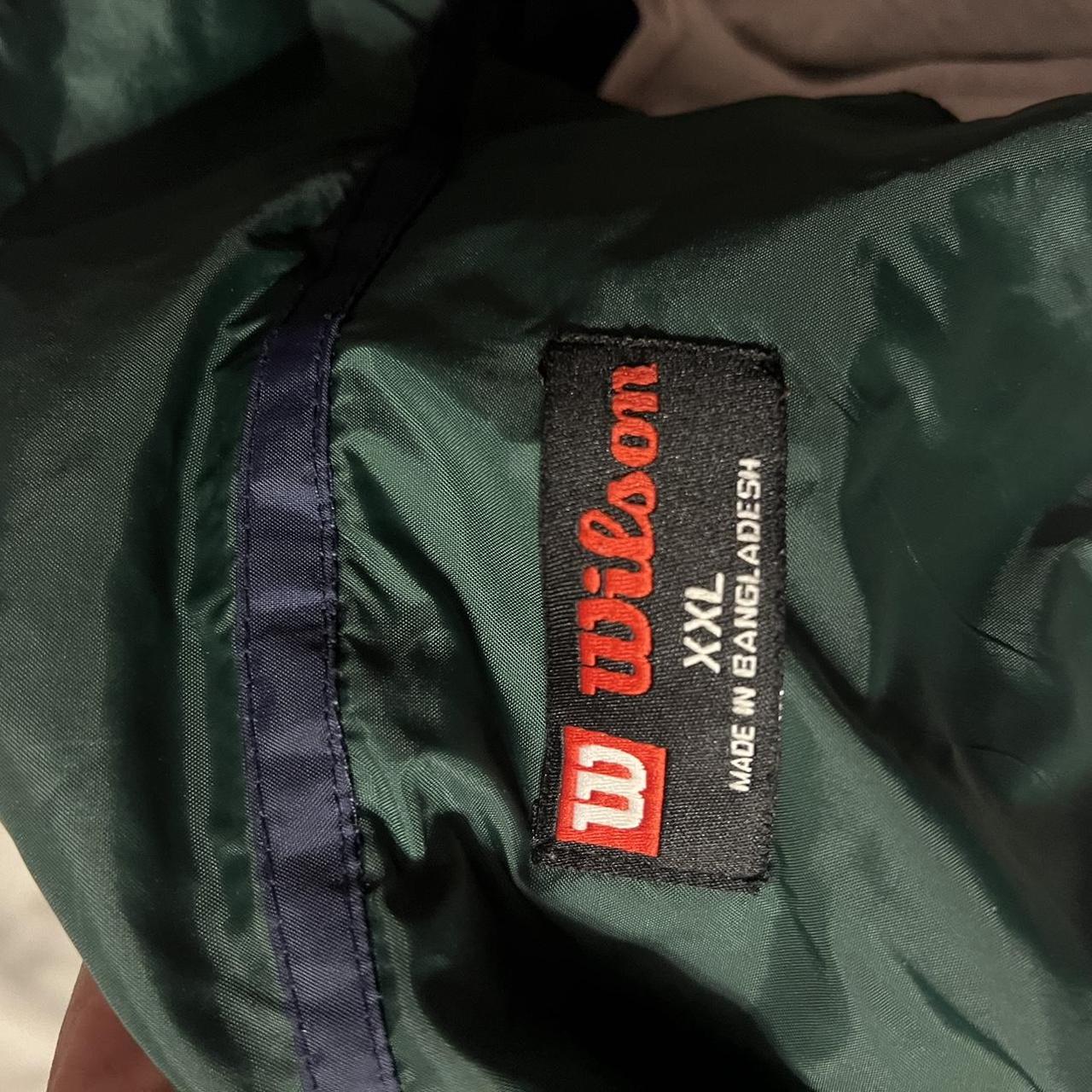 Blue and Green Wilson Jacket - Depop