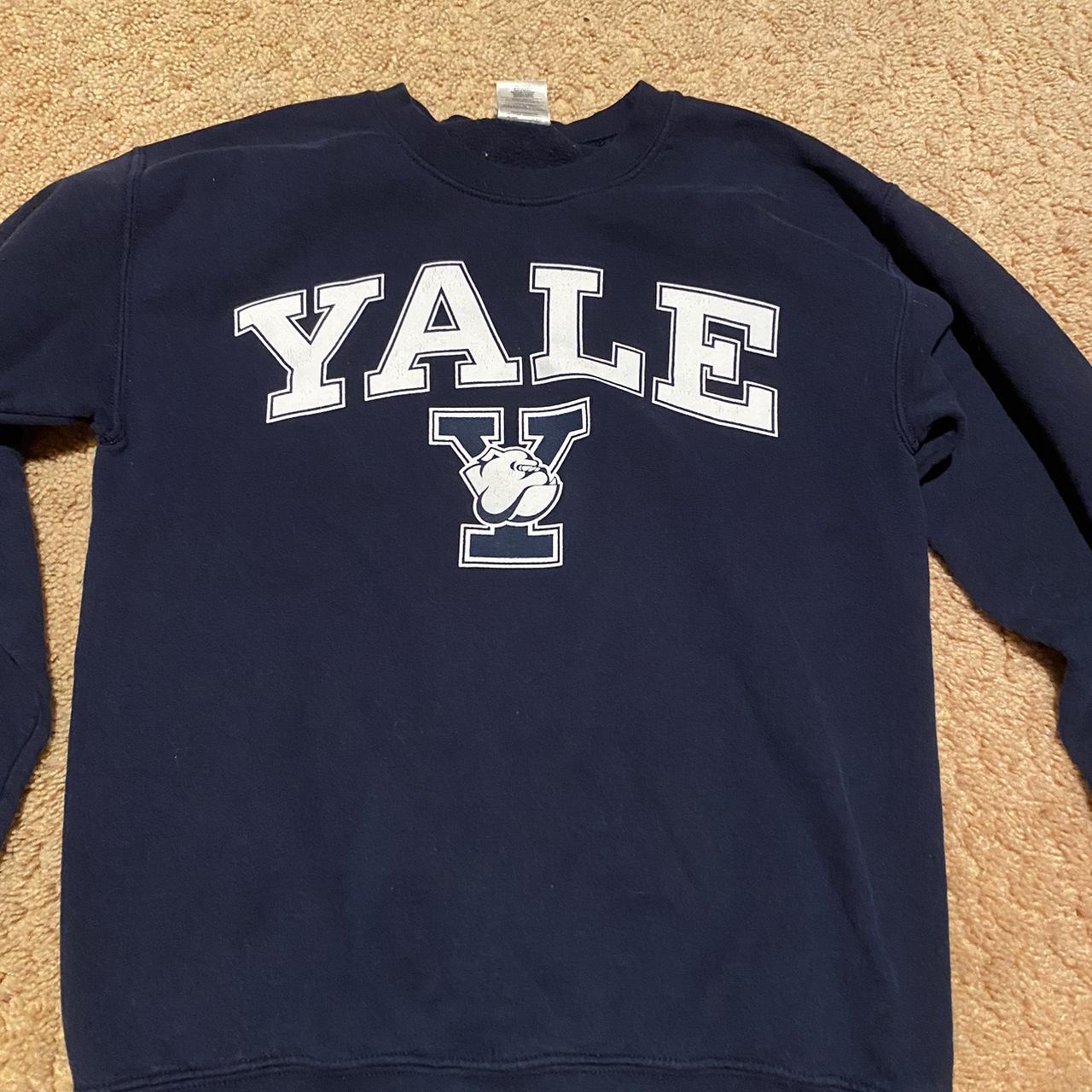 Vintage Yale University Sweater Sz Small / gently... - Depop