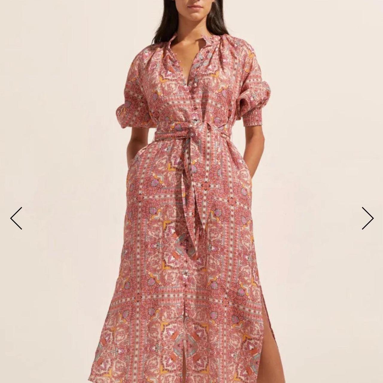 Zoe Kratzmann dress 100% linen Size 1 | Depop