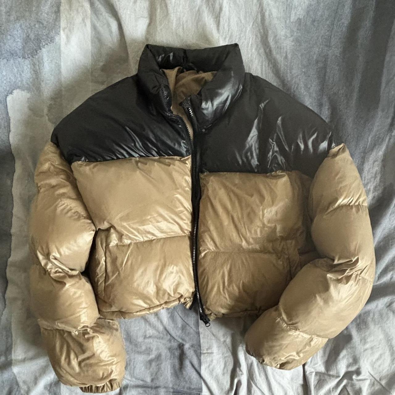 Medium Shein cropped puffer jacket It's a light... - Depop