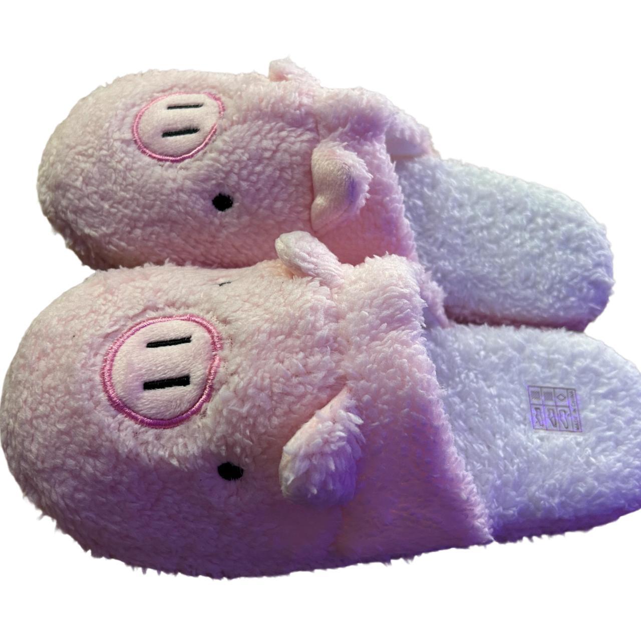 Pig Slippers These adorable pink slip-on slippers... - Depop