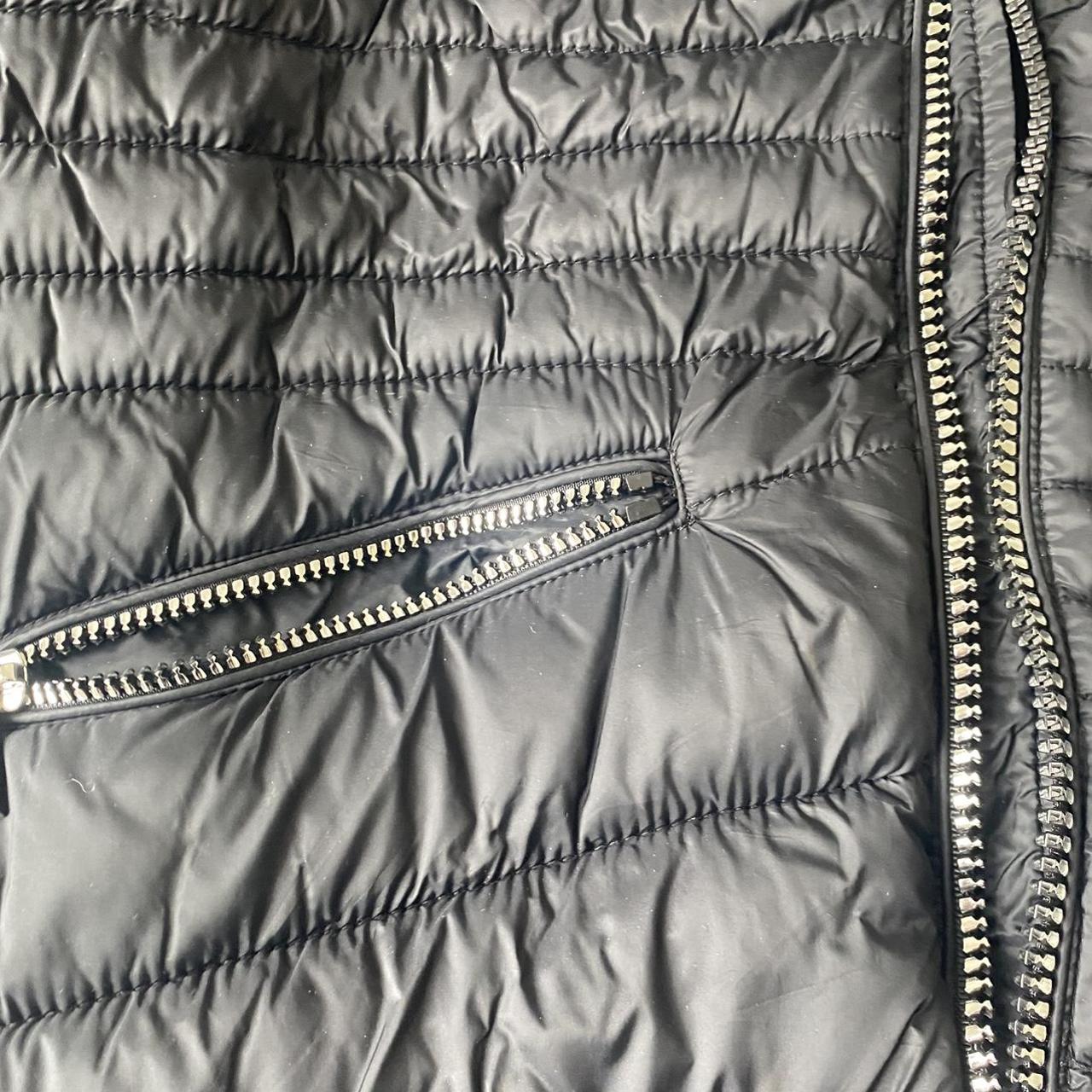 Oasis black puffer jacket Perfect condition - Depop