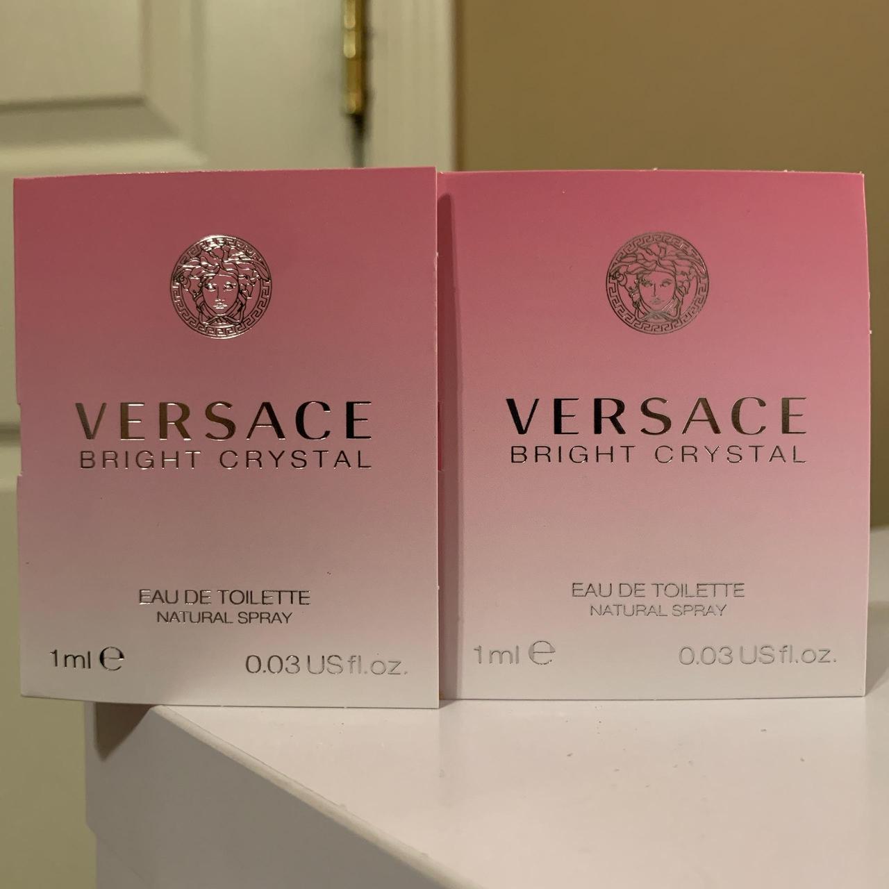 NEW Set Of 2 Versace Bright Crystal EDT Samples 2 ml... - Depop