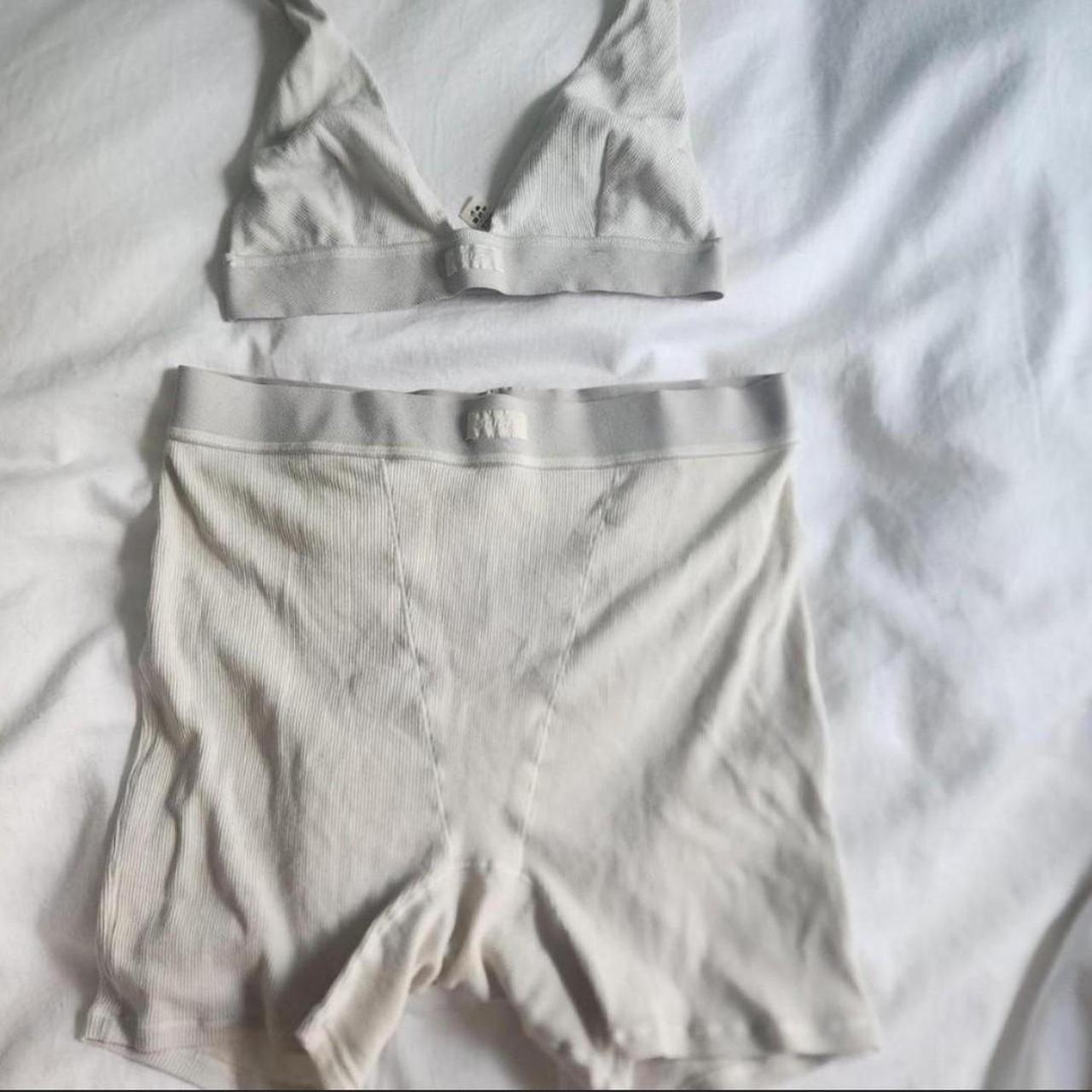 skims set bottoms are size large top is size... - Depop