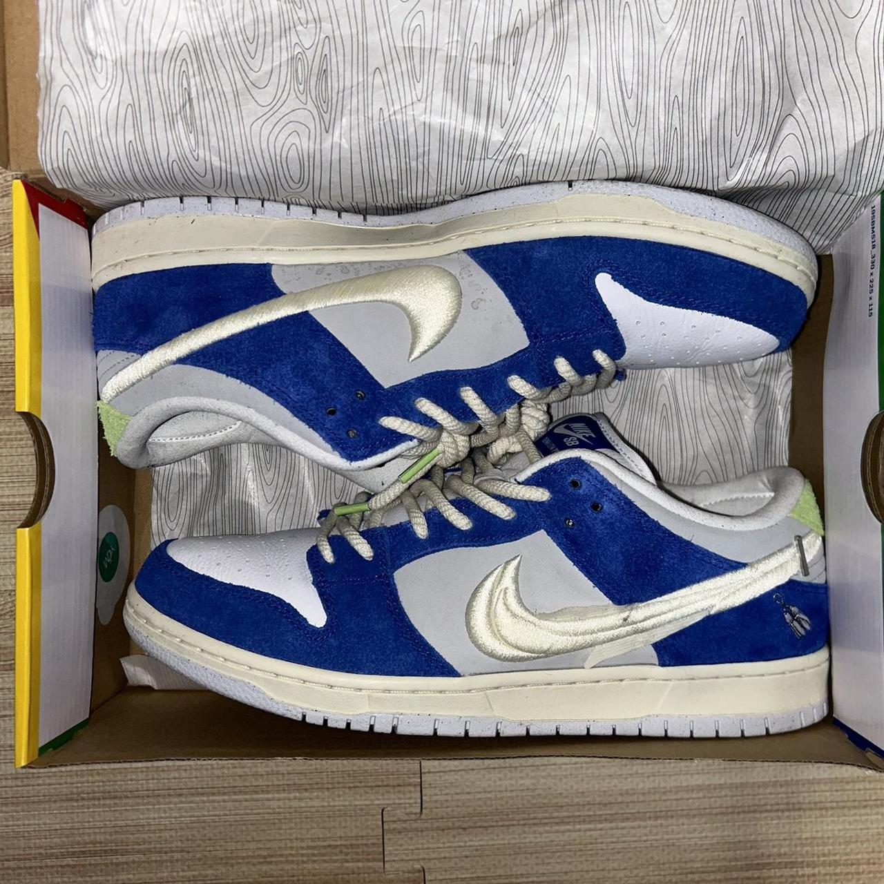 Rare Nike SB Dunk Low Pro Fly Streetwear Gardenia US... - Depop