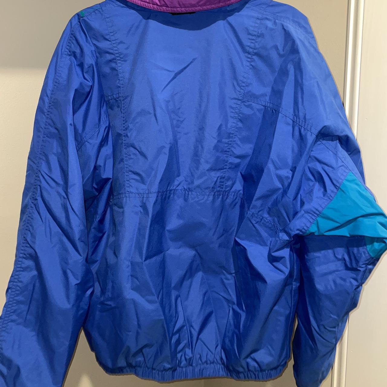 Color Blocking JanSport Jacket Size Large... - Depop