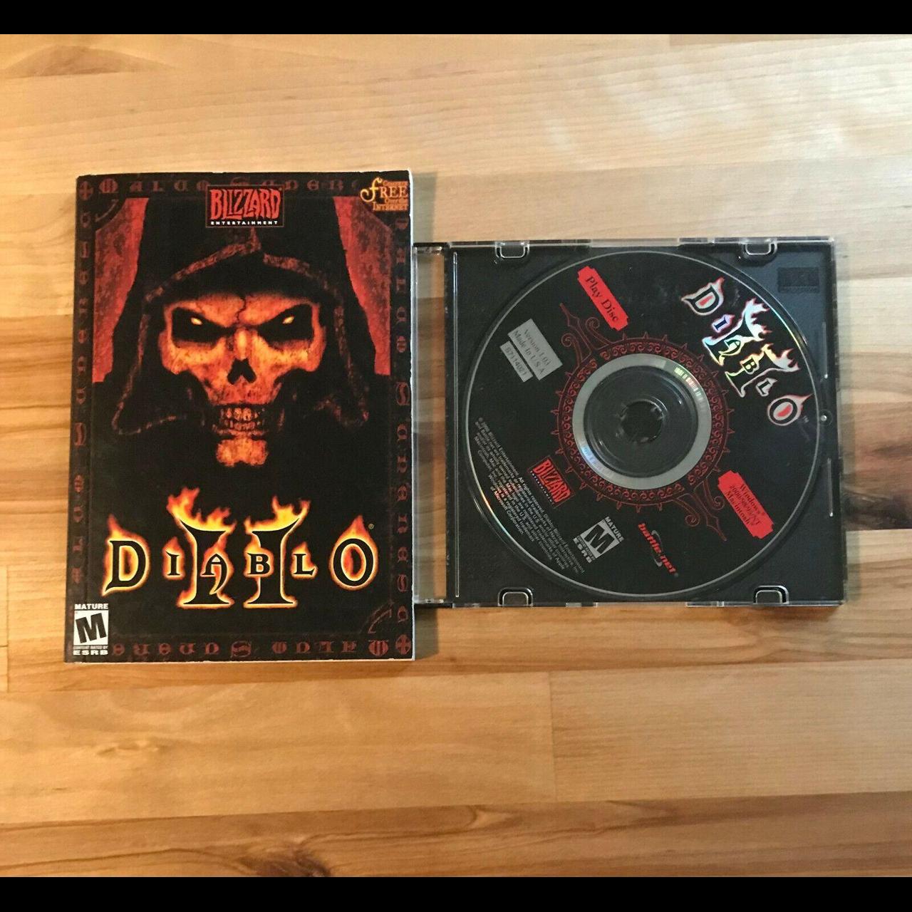 RARE Diablo II PC CD Game With Blizzard 2000... | Depop