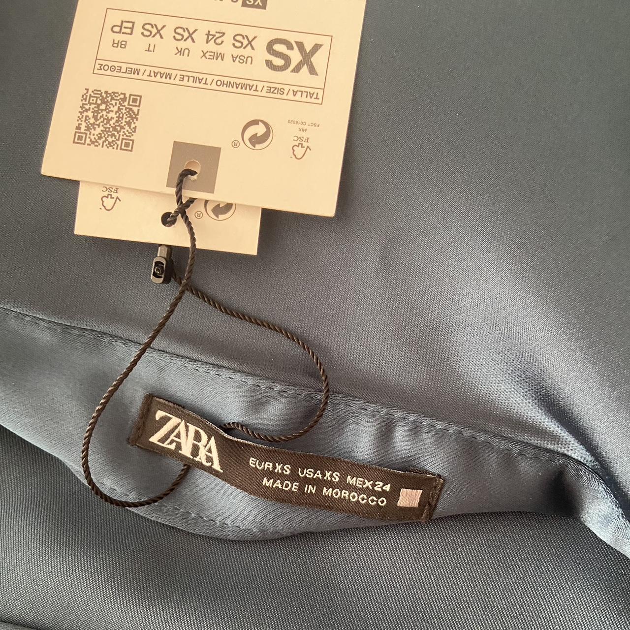 Gorgeous Zara blue/teal maxi dress💙 Never worn still... - Depop