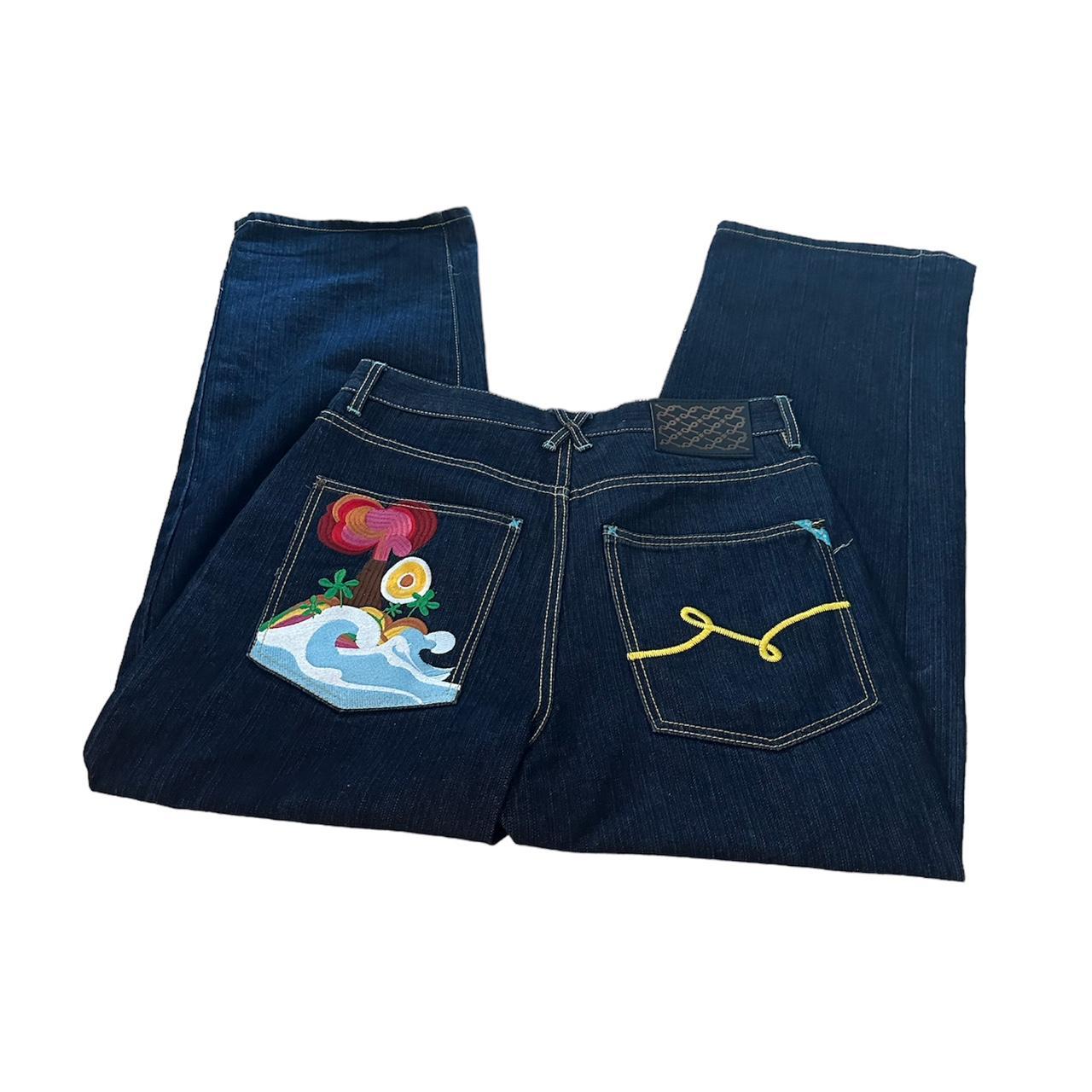 LRG jeans perfect wide leg baggy fit 34 on the... - Depop