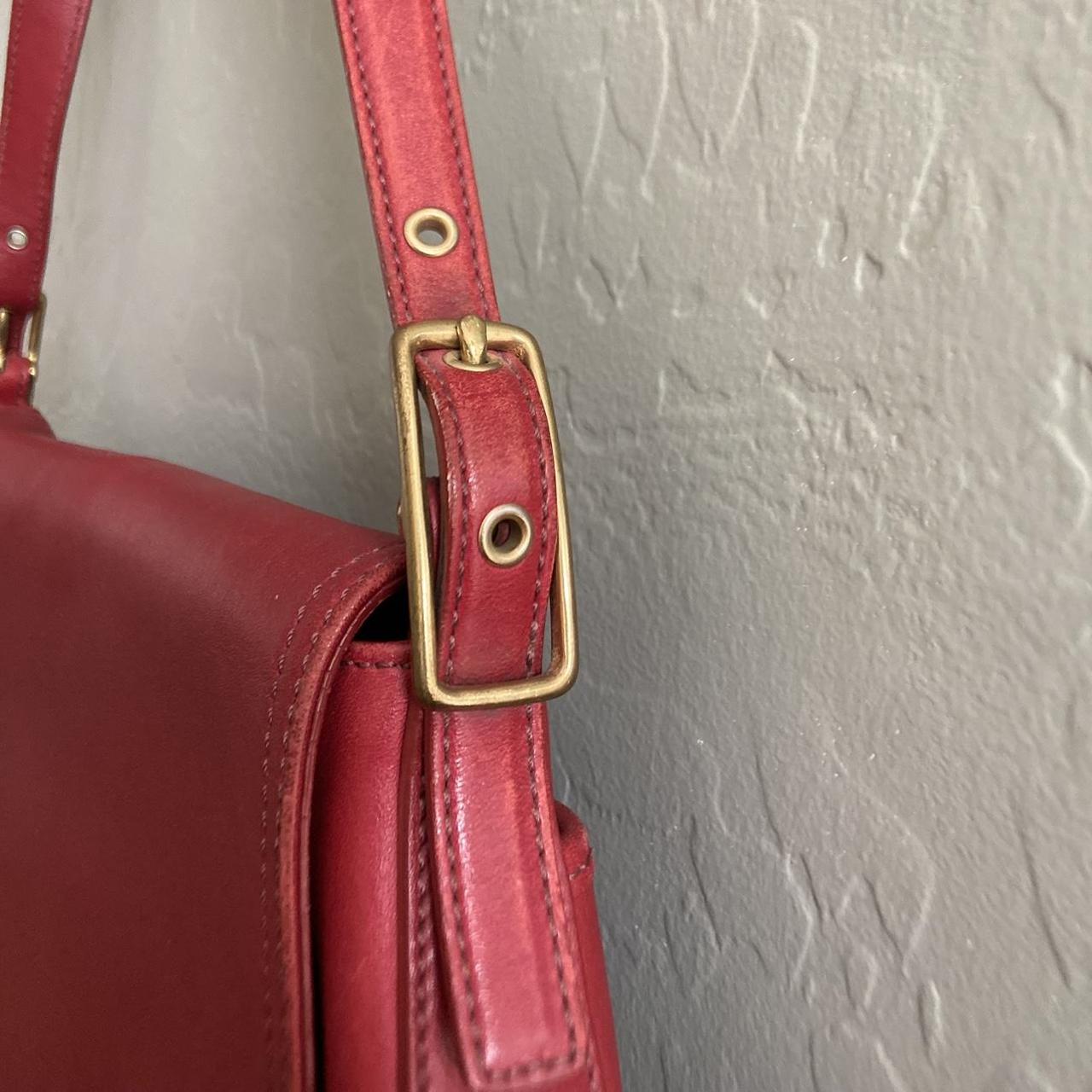 Red Coach Legacy West Handbag - 9828 Missing the... - Depop