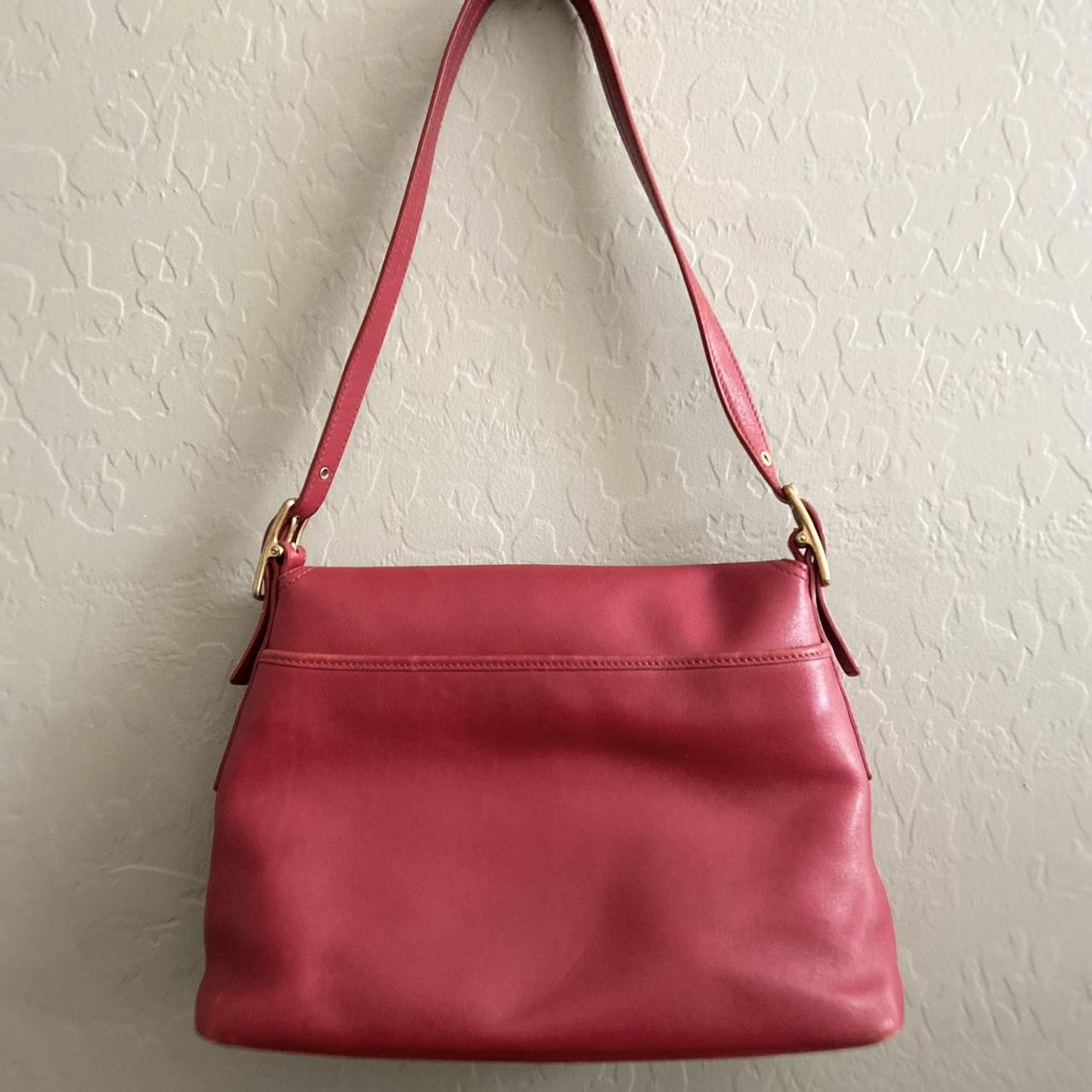 Red Coach Legacy West Handbag - 9828 Missing the... - Depop
