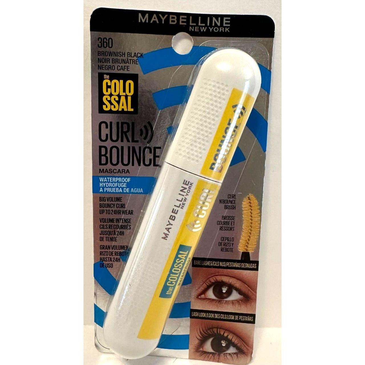 Maybelline Colossal Curl Bounce Waterproof... | Depop