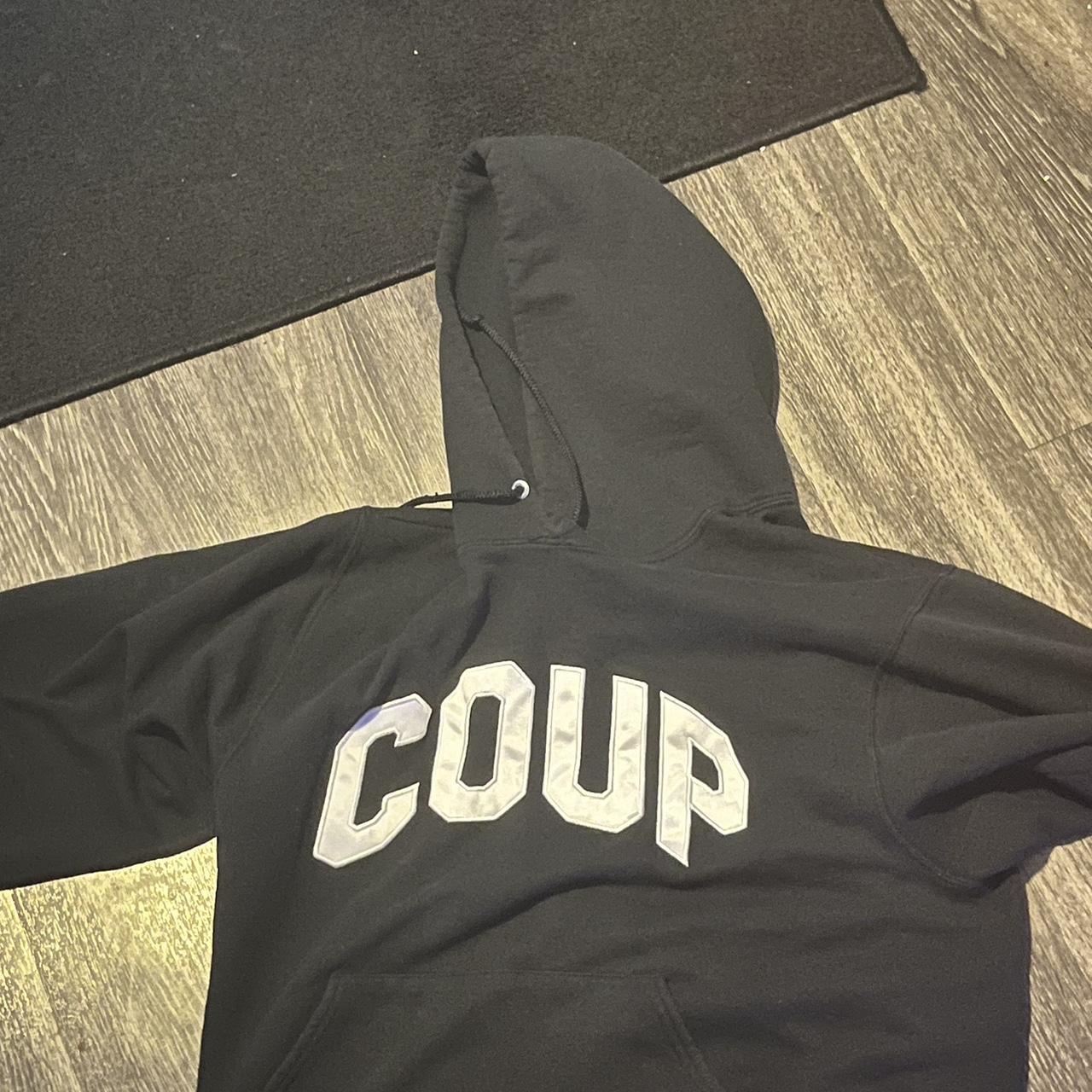 Black Coup Hoodie - Depop