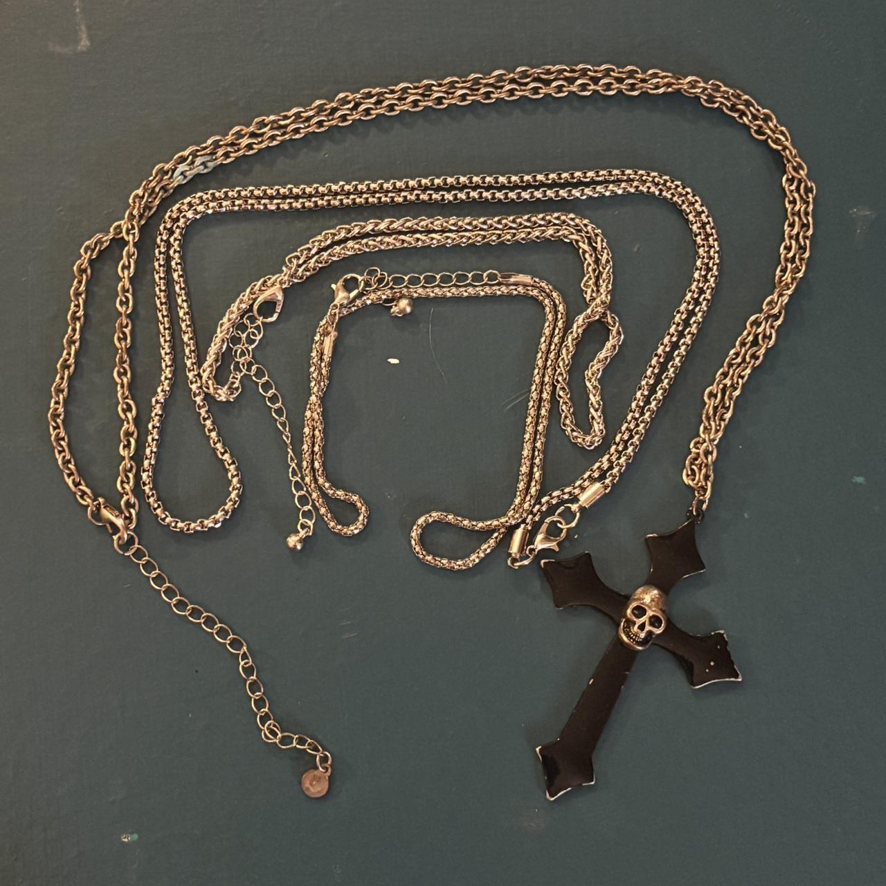 ⋆˙ GOTH/EMO Chain Bundle! ⋆˙ Includes: - One... | Depop