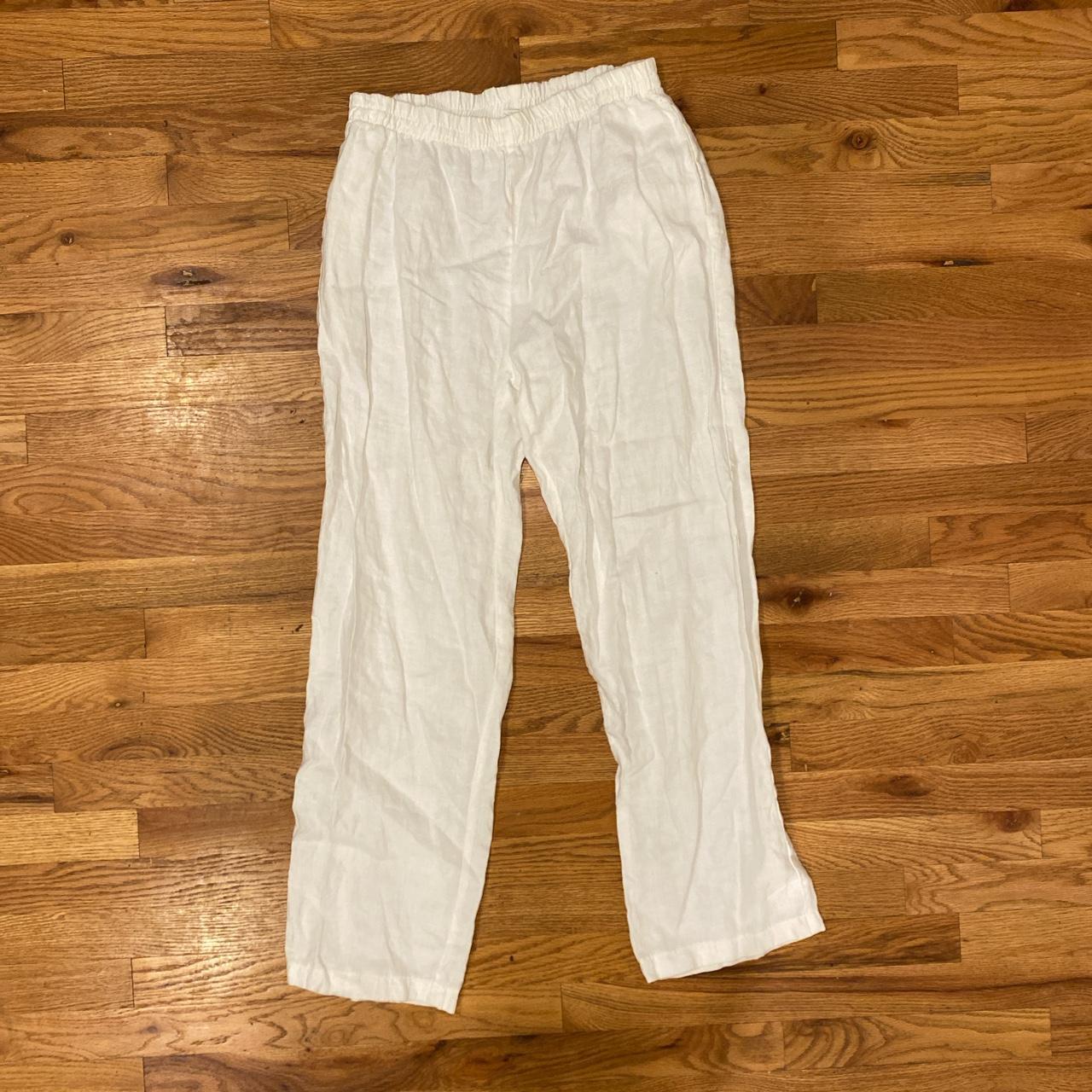 Super cute linen pants comfy made in USA ... - Depop