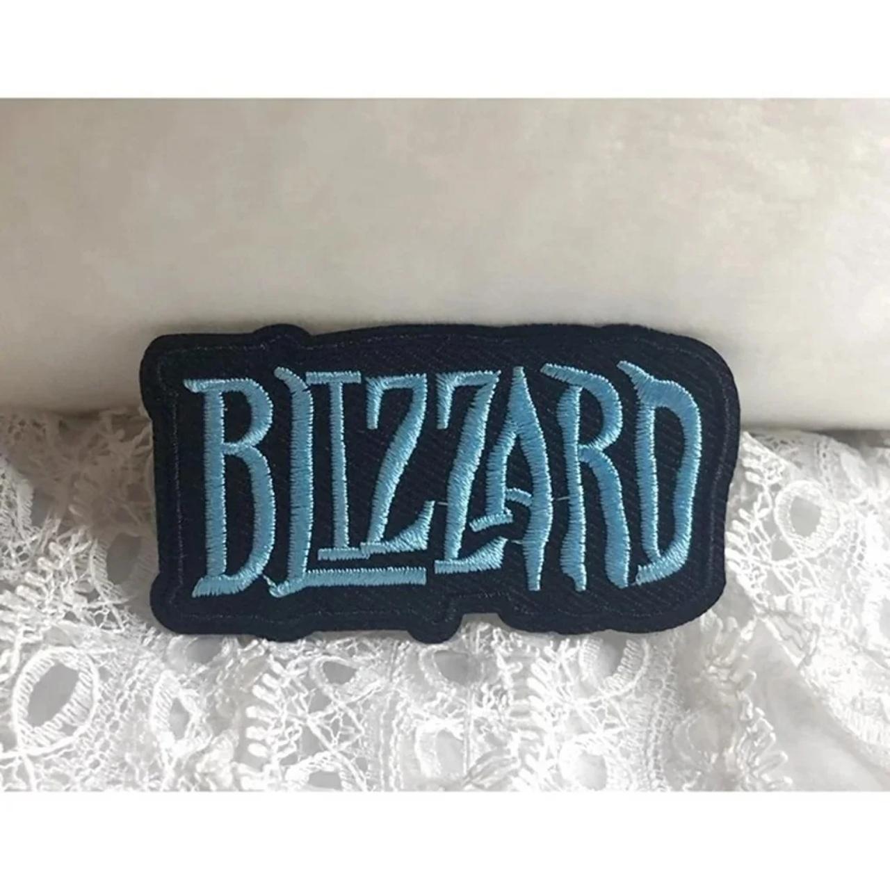 Iron on Patch Blizzard -F Brand new Measurement:... - Depop